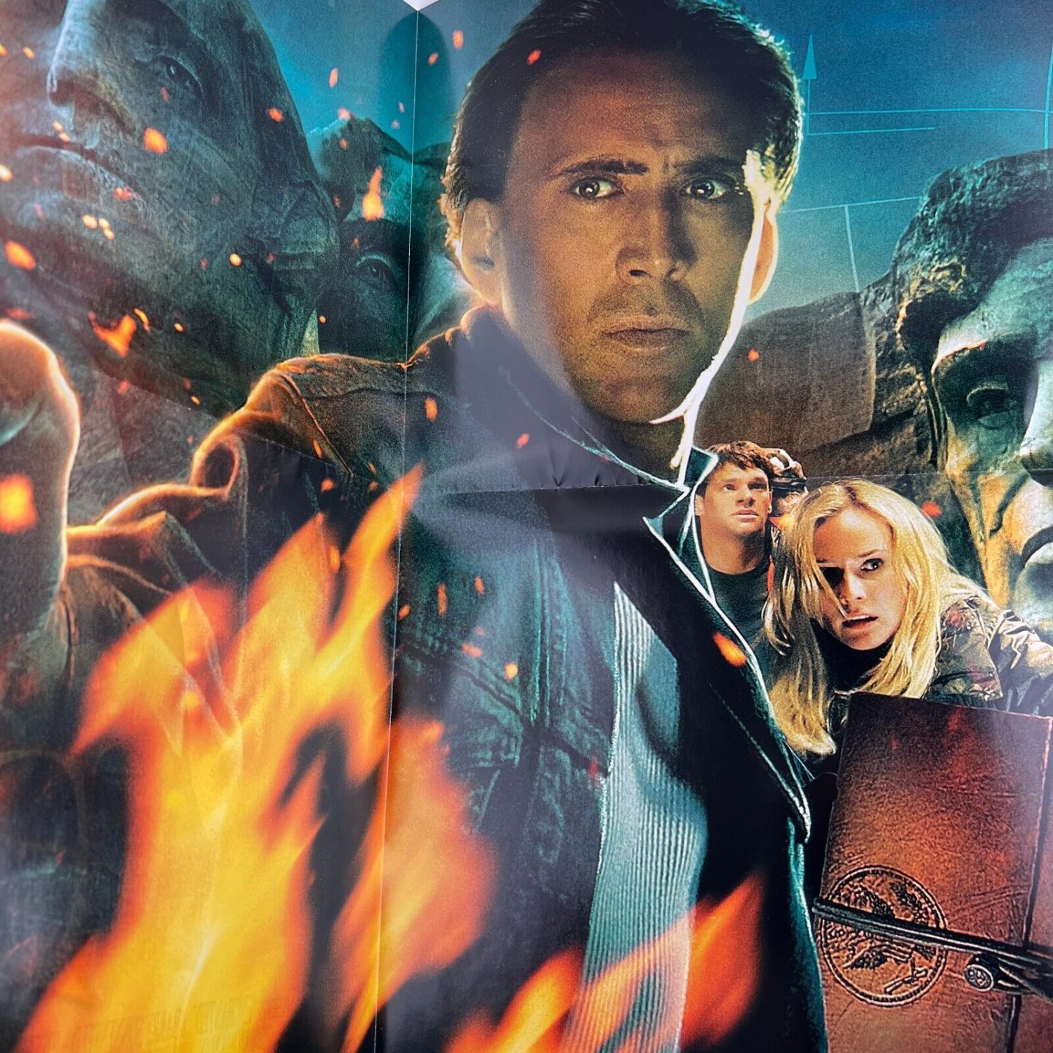 Walt Disney 2-sided Movie Poster Enchanted National Treasure 2007 21 x ...