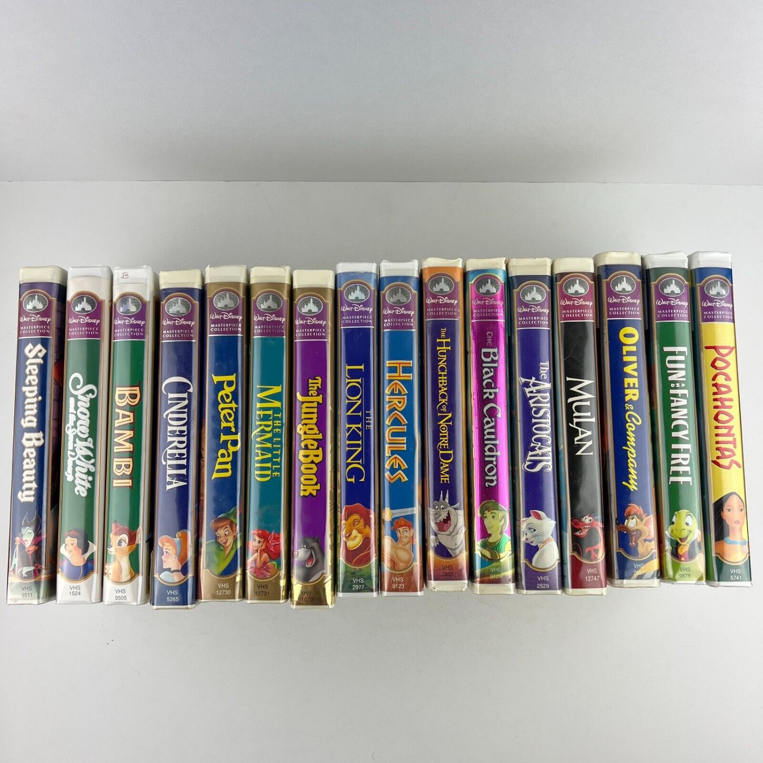 Walt Disney Masterpiece Collection VHS Tape (You Pick Title)
