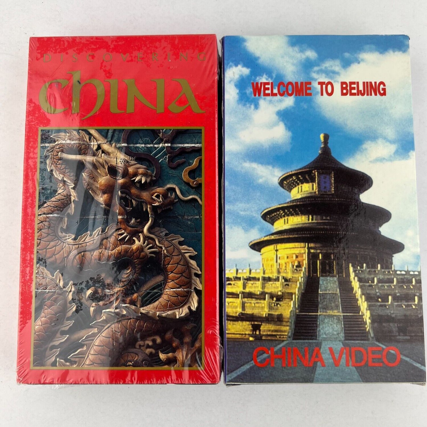 Discovering China & Beijing VHS Video Tape Lot