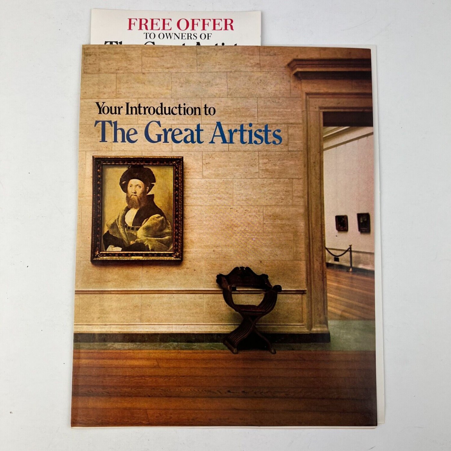 An Introduction To Great Artists Books Brochure