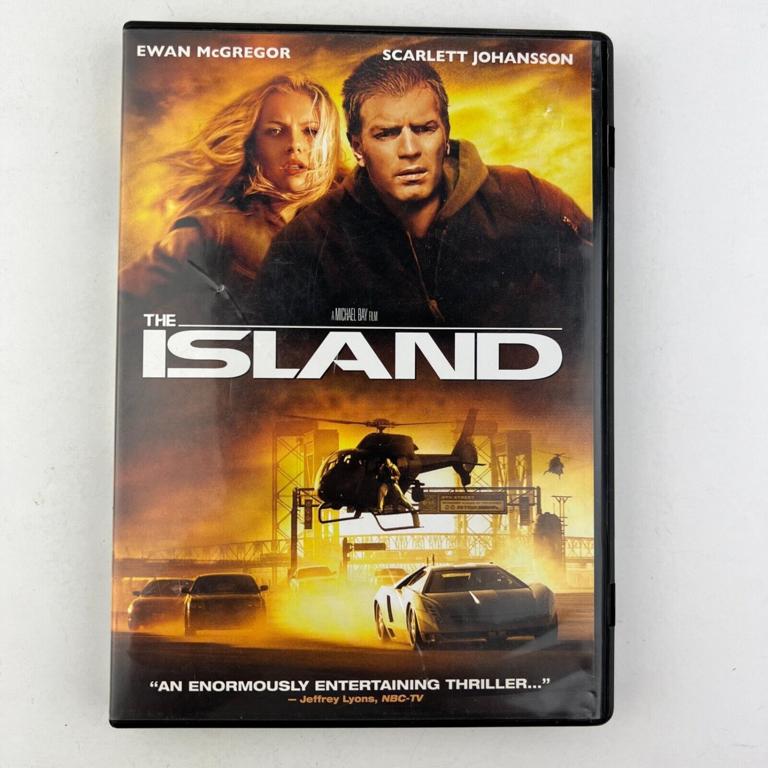 The Island DVD Scarlett Johansson, Ewan McGregor