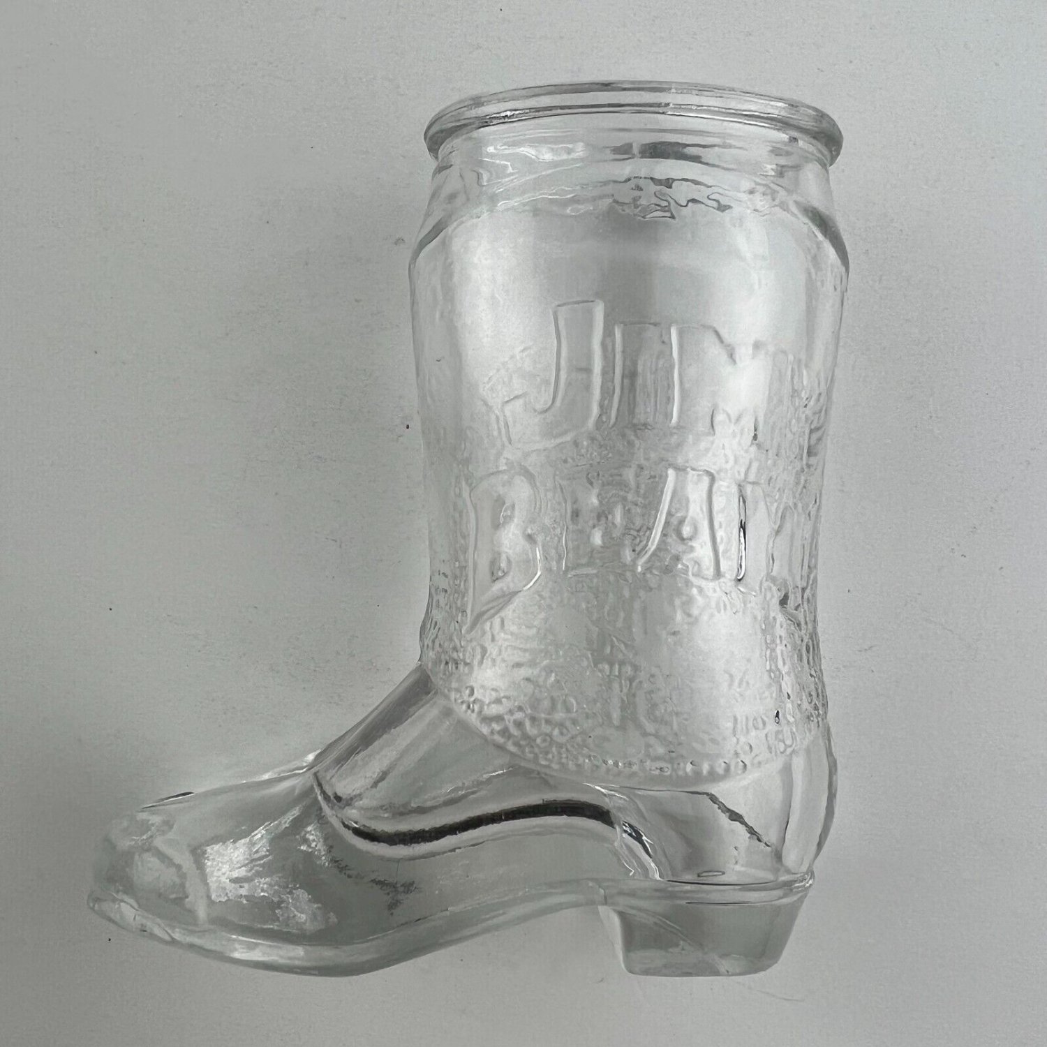 Jim Beam Cowboy Boot Vintage Shot Glass