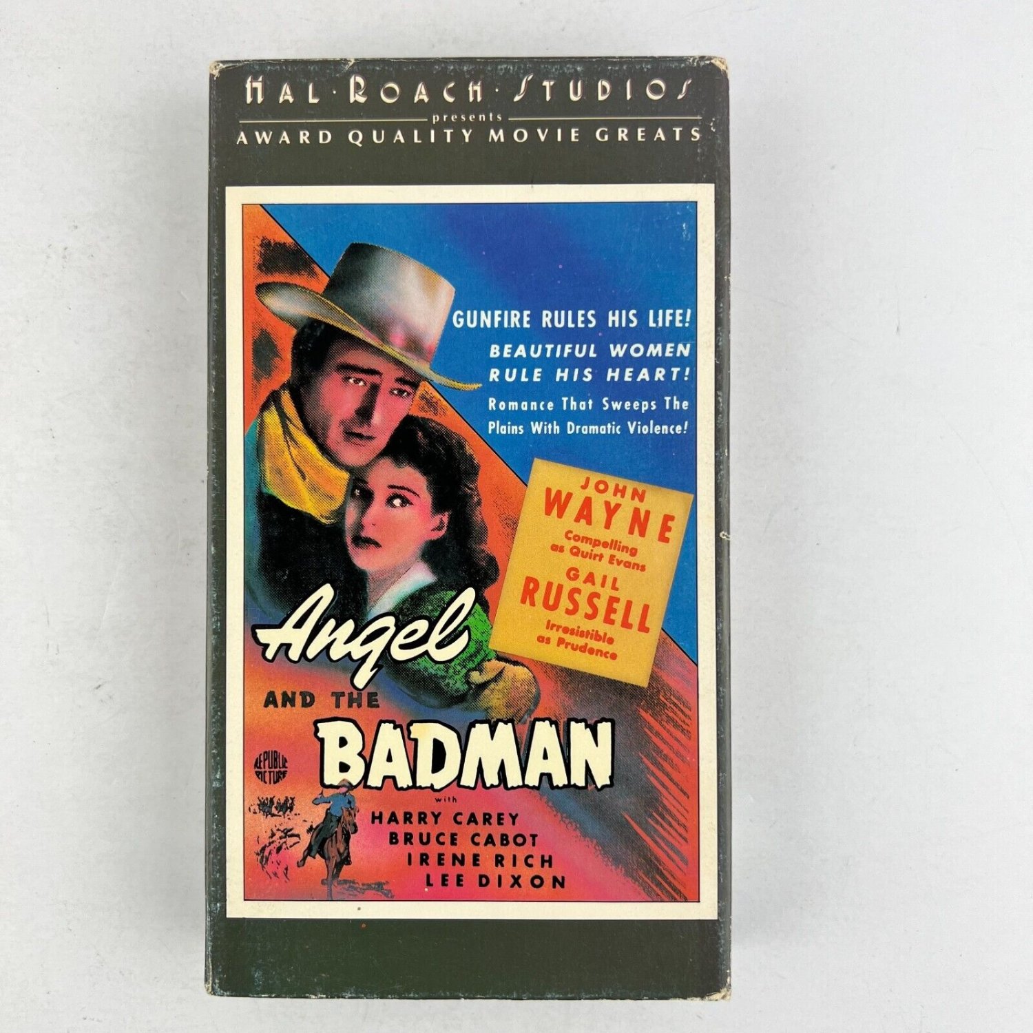 John Wayne Angel And The Badman VHS Video