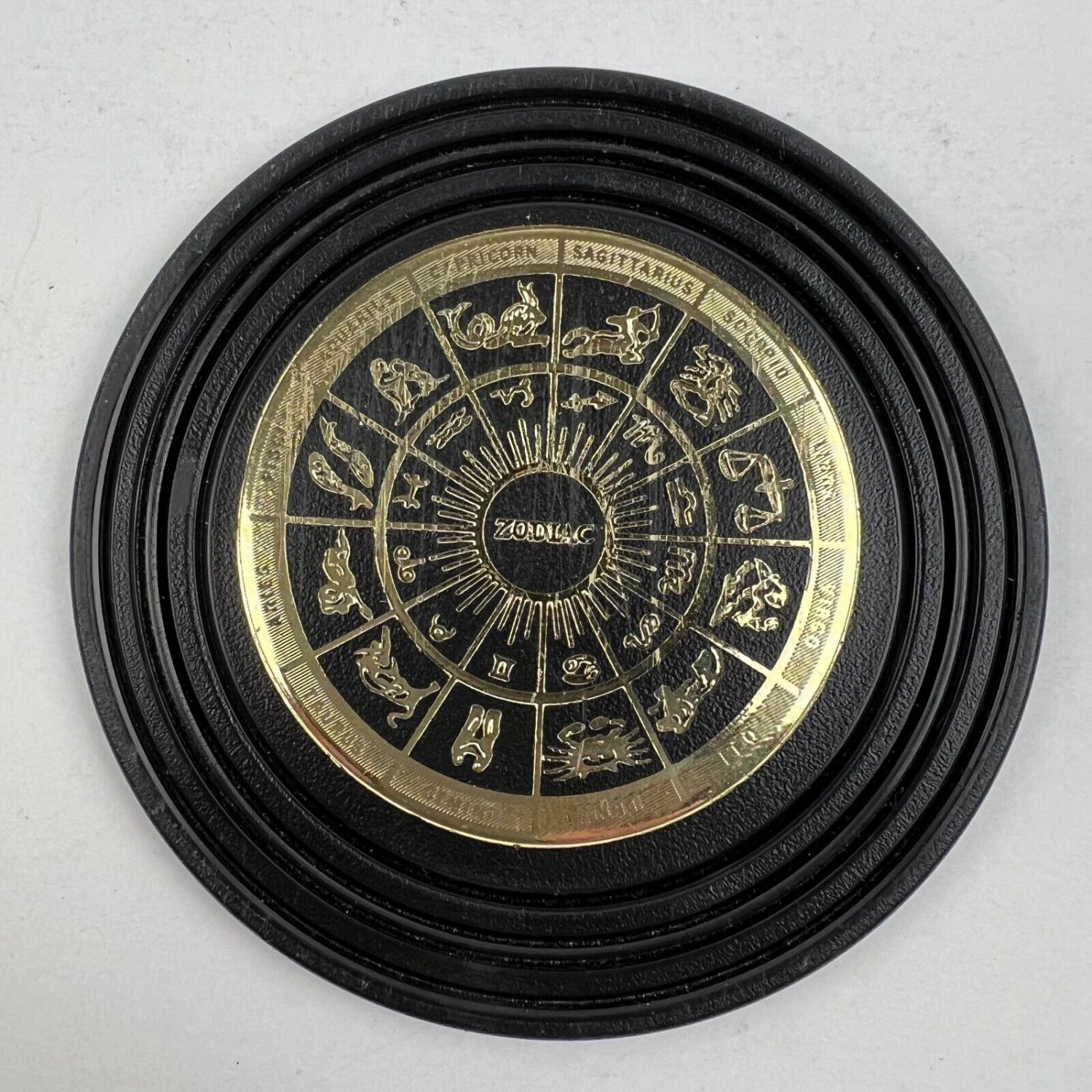 Zodiac Wheel Showing 12 Signs Used In Horoscopic Astrology