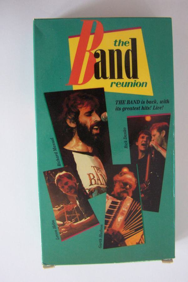 The Band - Reunion VHS Video Tape ~Rare Find!
