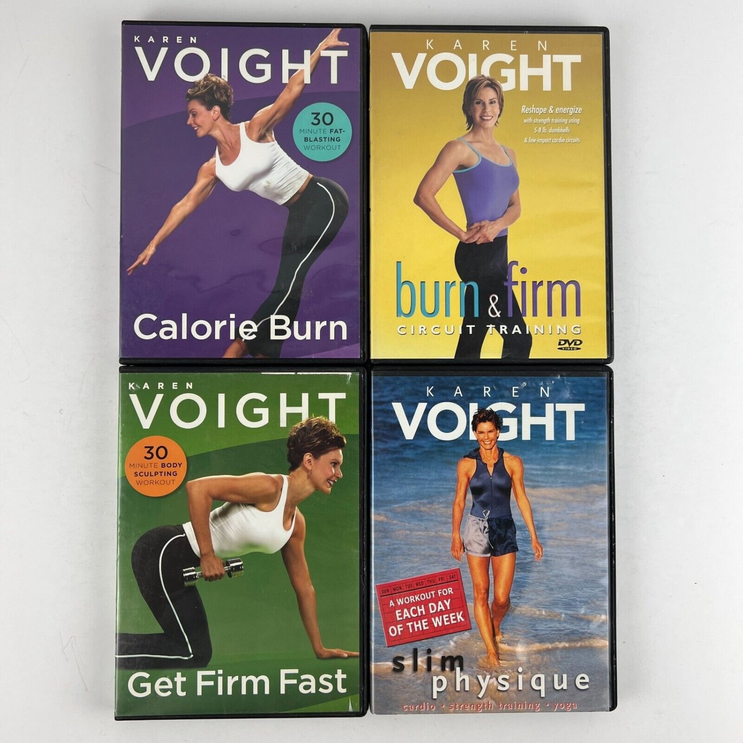 Karen Voight Exercise DVD 4-Disc Set