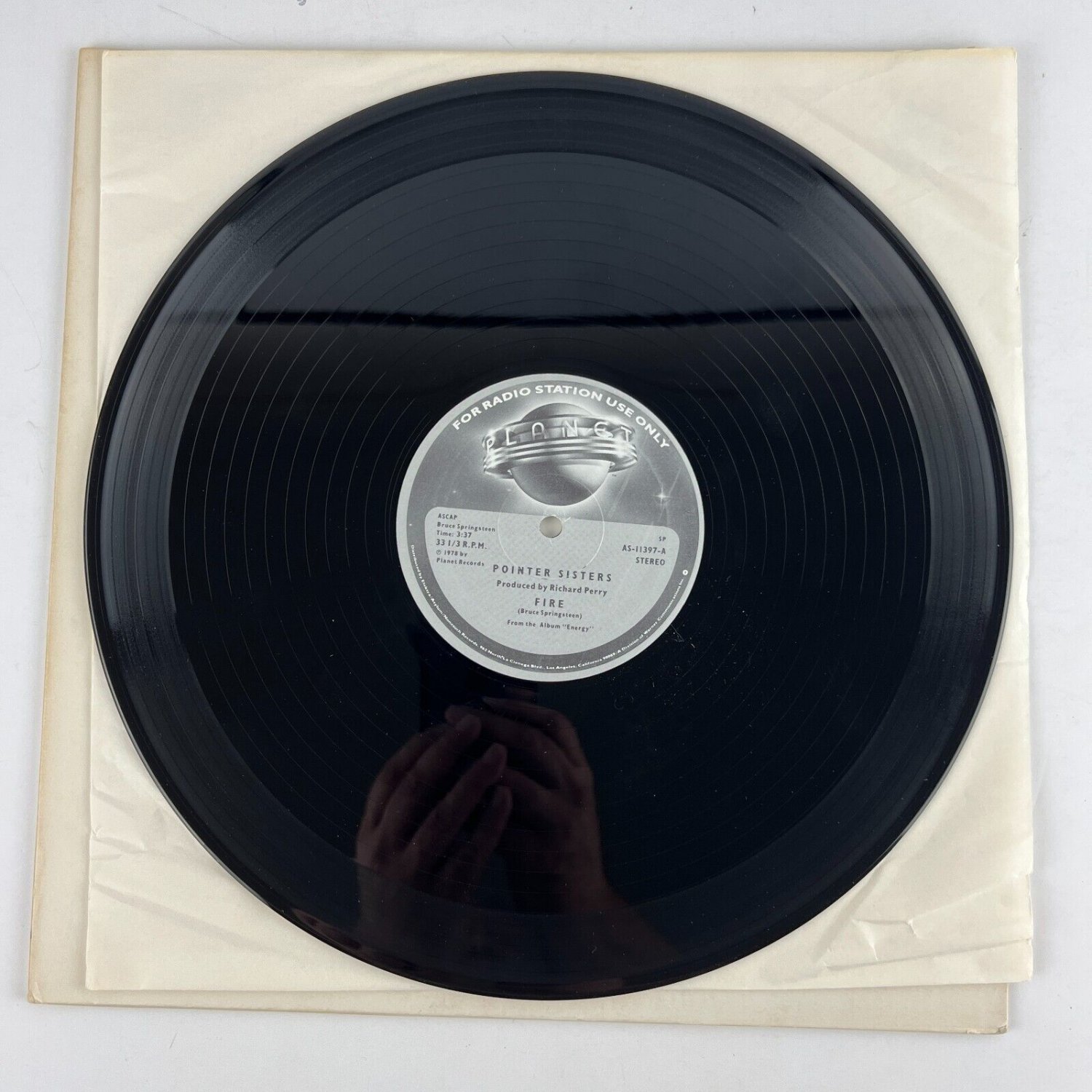 Pointer Sisters – Fire 12" Single Vinyl Record AS-11397