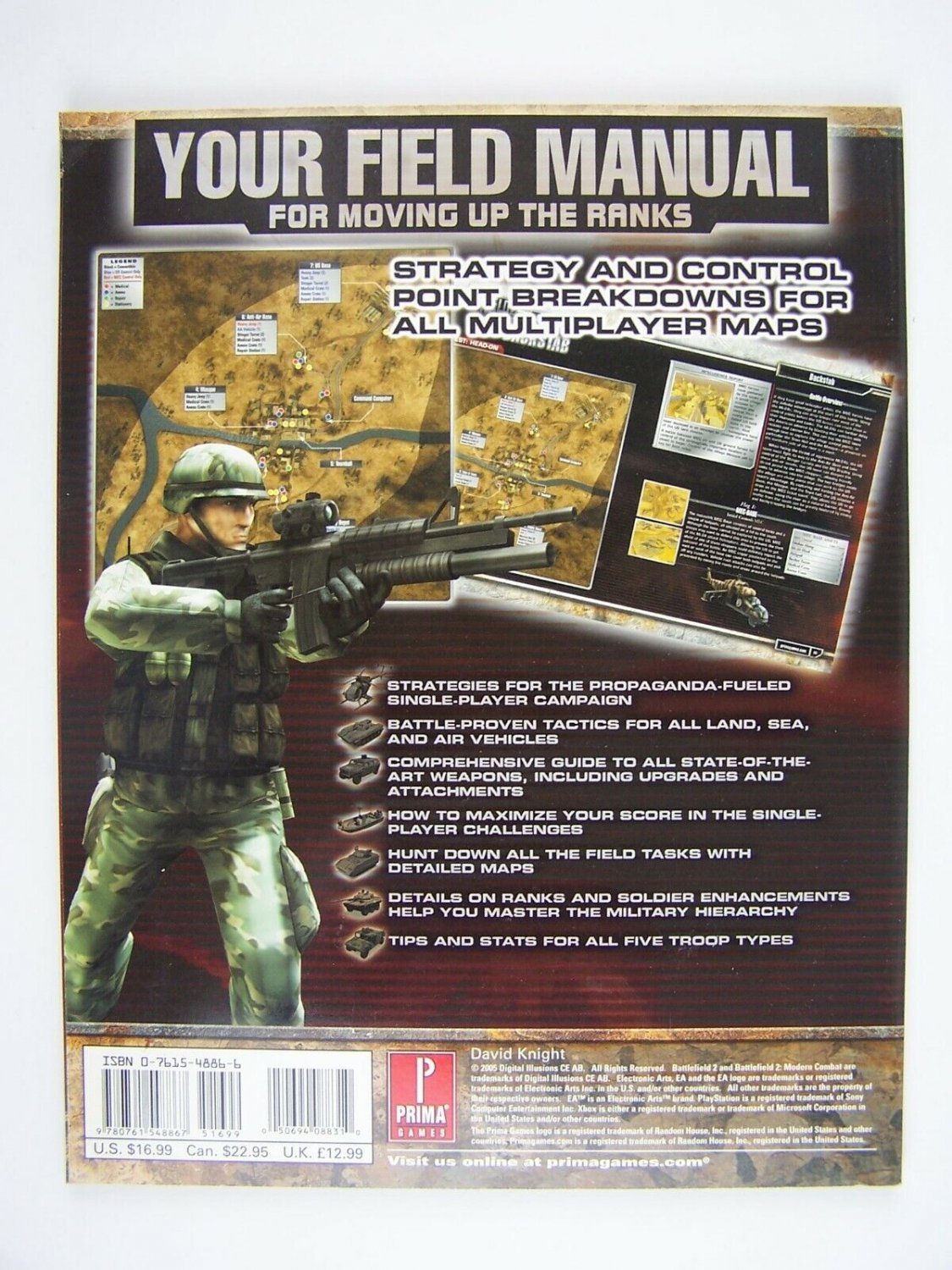 Battlefield 2: Modern Combat (Prima Official Game Guide) Paperback