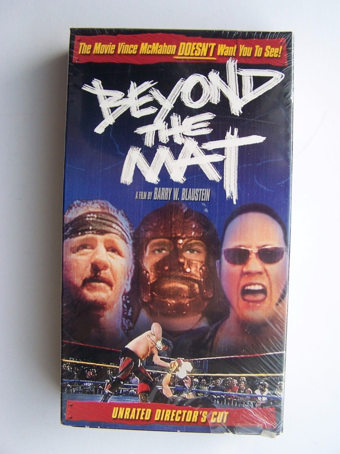 Beyond the Mat VHS Video Tape 2000 Special Edition - Unrated Director's Cut