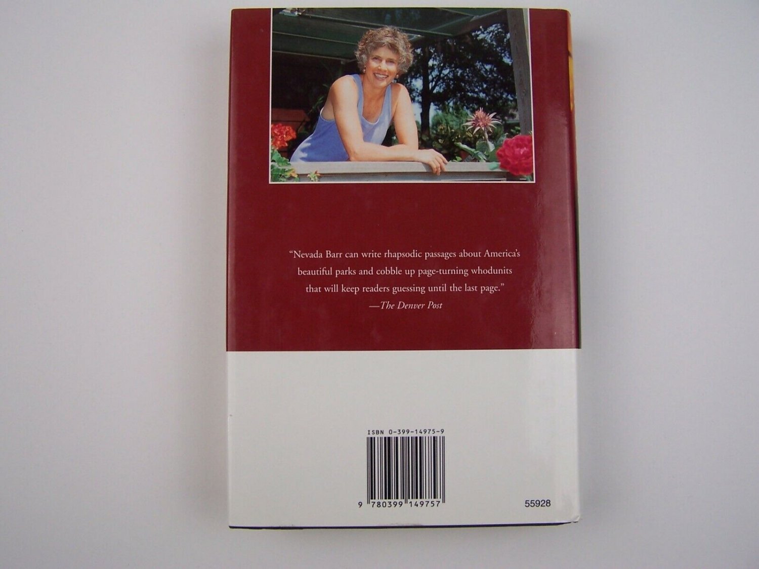 Nevada Barr Flashback (Anna Pigeon Mysteries) Hardcover BCE Book