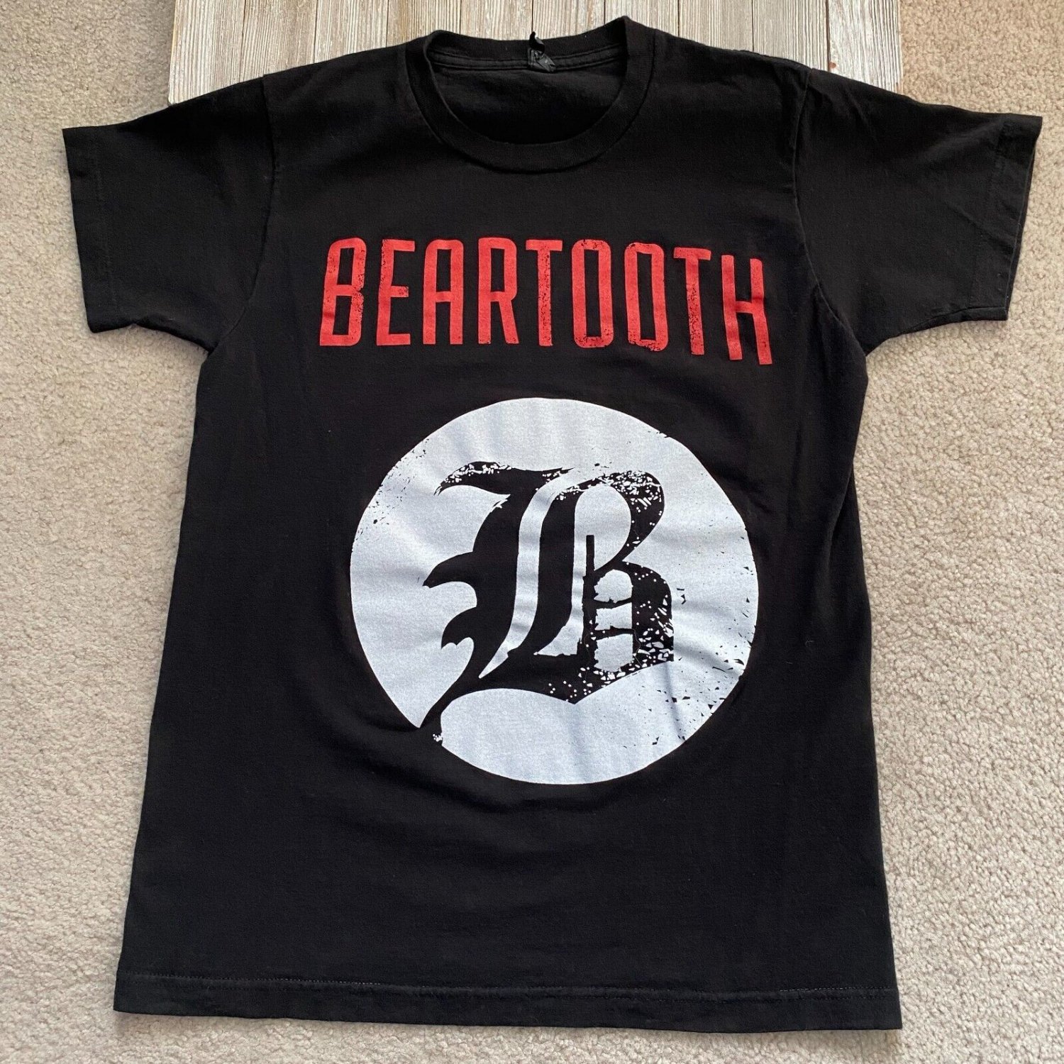 Beartooth S Double Sided Graphic Tour Dates Band Tee Metalcore Hardcore ...
