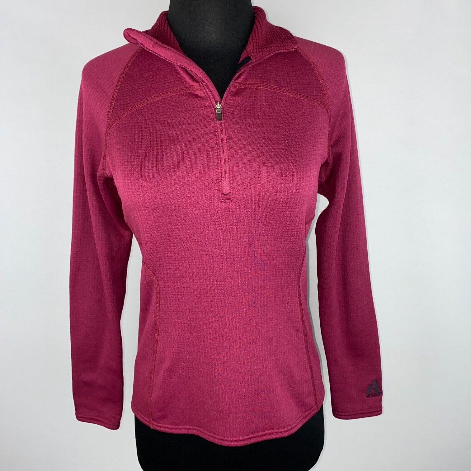 First Ascent Eddie Bauer Quarter Zip Pullover Women's XS Thermal Hiking ...
