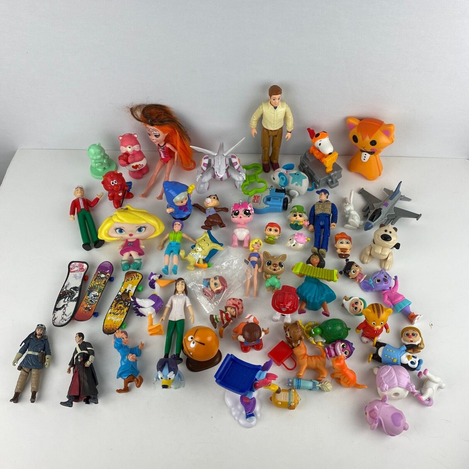 Fisher Price Pokemon Care Bears Daniel Tiger Star Wars Lot of Kids ...