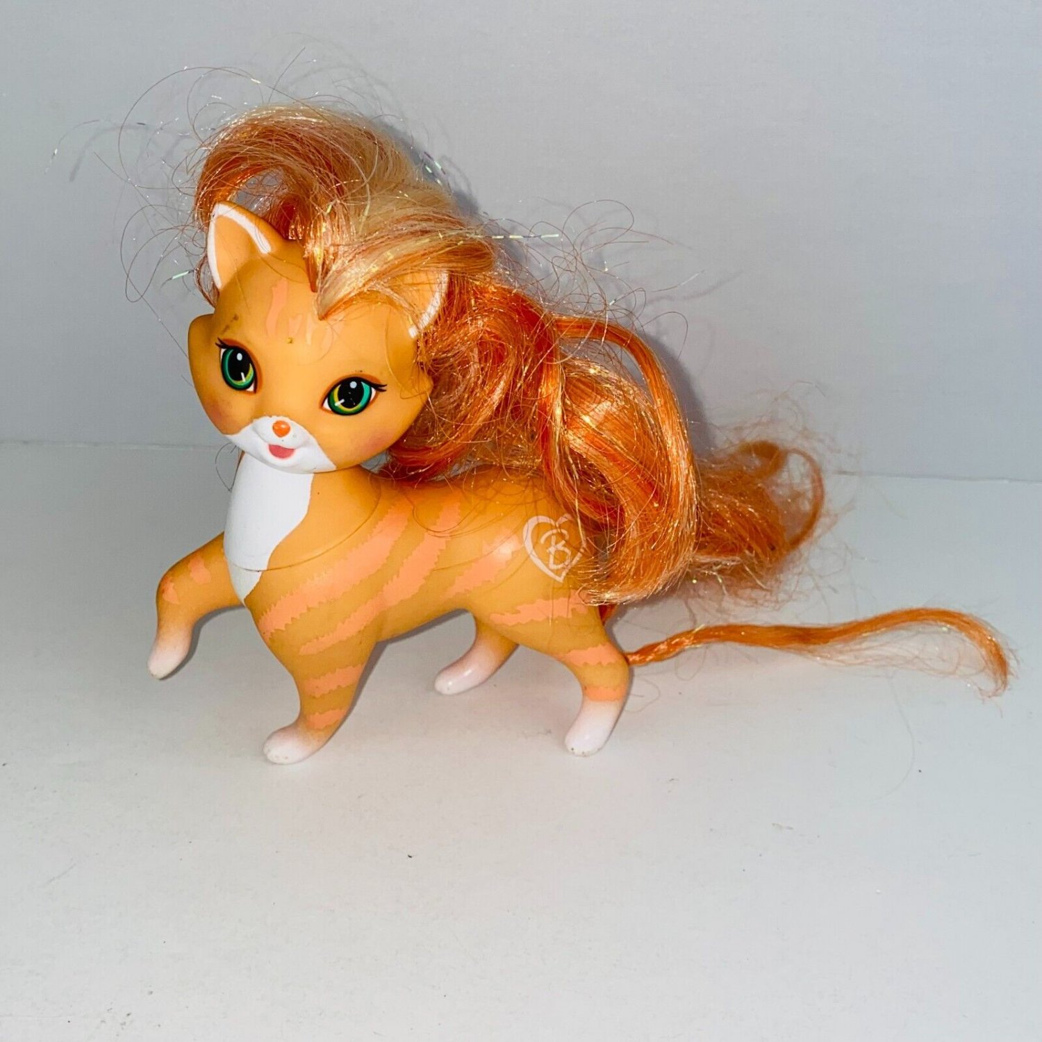 Barbie Mattel Inc 1994 Pet Kitty Cat Mimi Green Eyes Glitter Hair ...