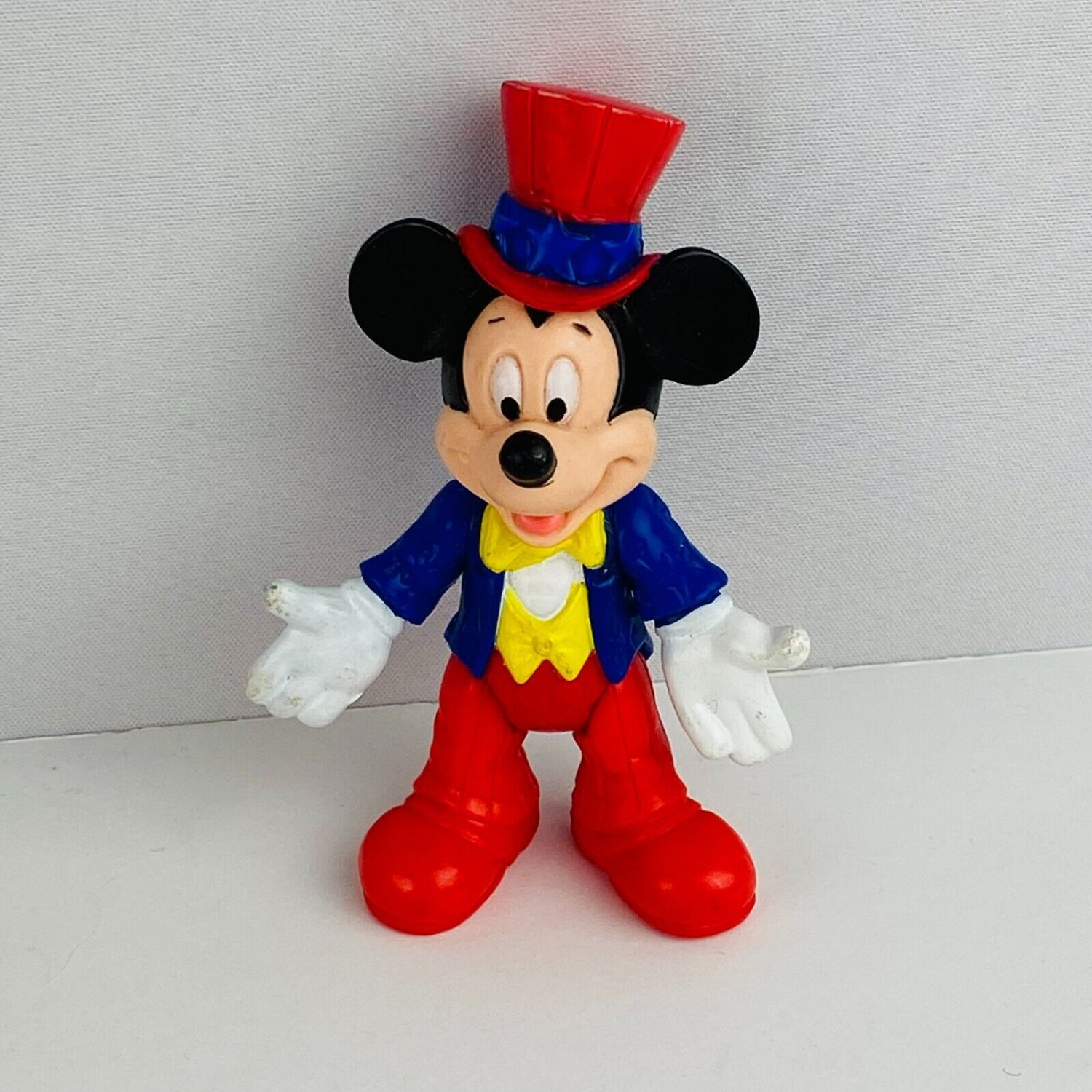 Disney Epcot Mickey Mouse Showman Top Hat Character Figure Toy Legs ...