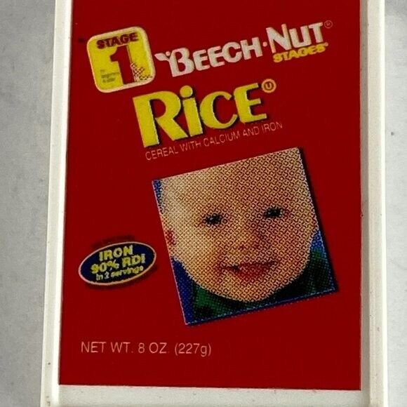 Barbie Beech-Nut Rice Stage 1 Cereal Pretend Play Baby Food For Kids ...