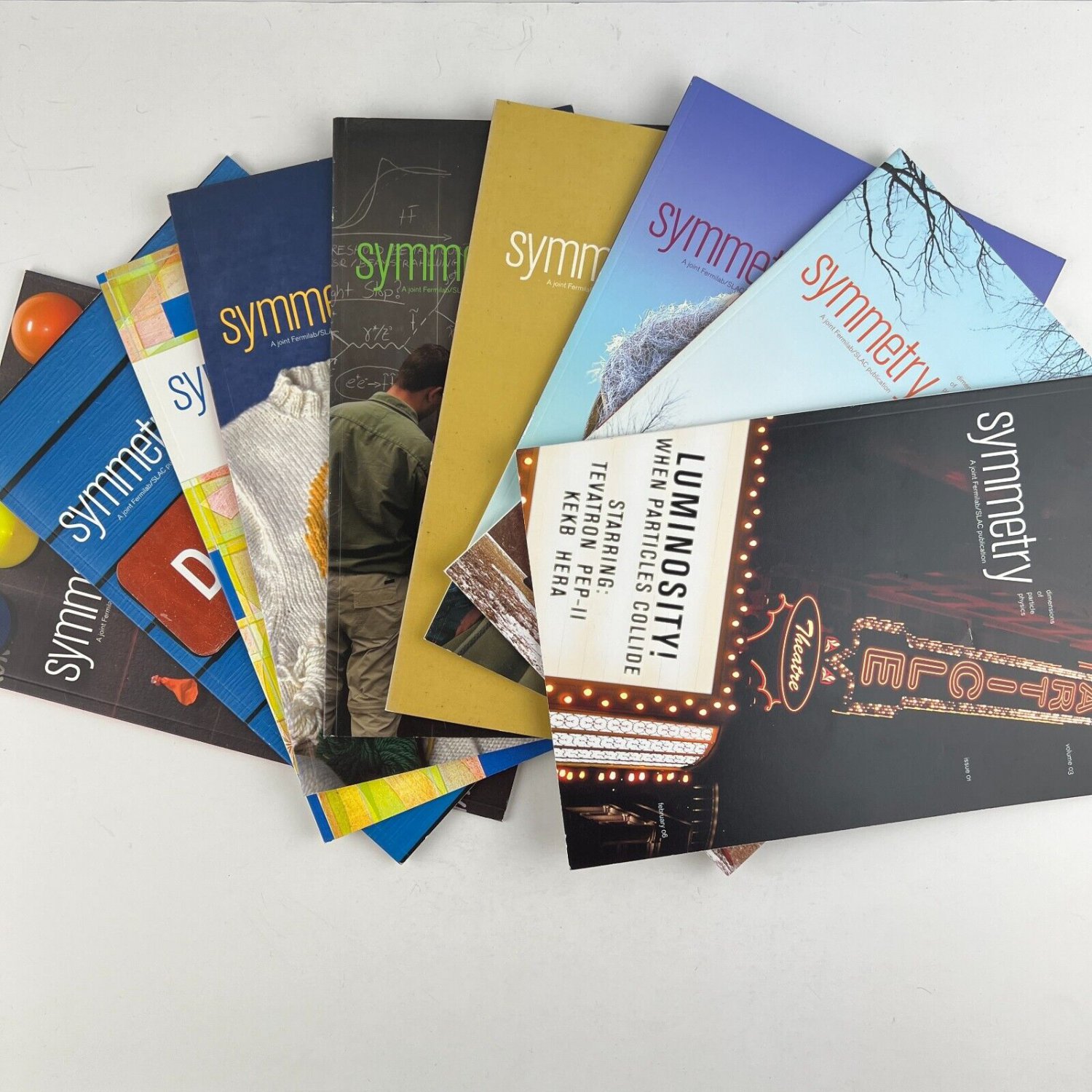 SYMMETRY Dimensions Of Particle Physics Magazine (You Pick Lot)