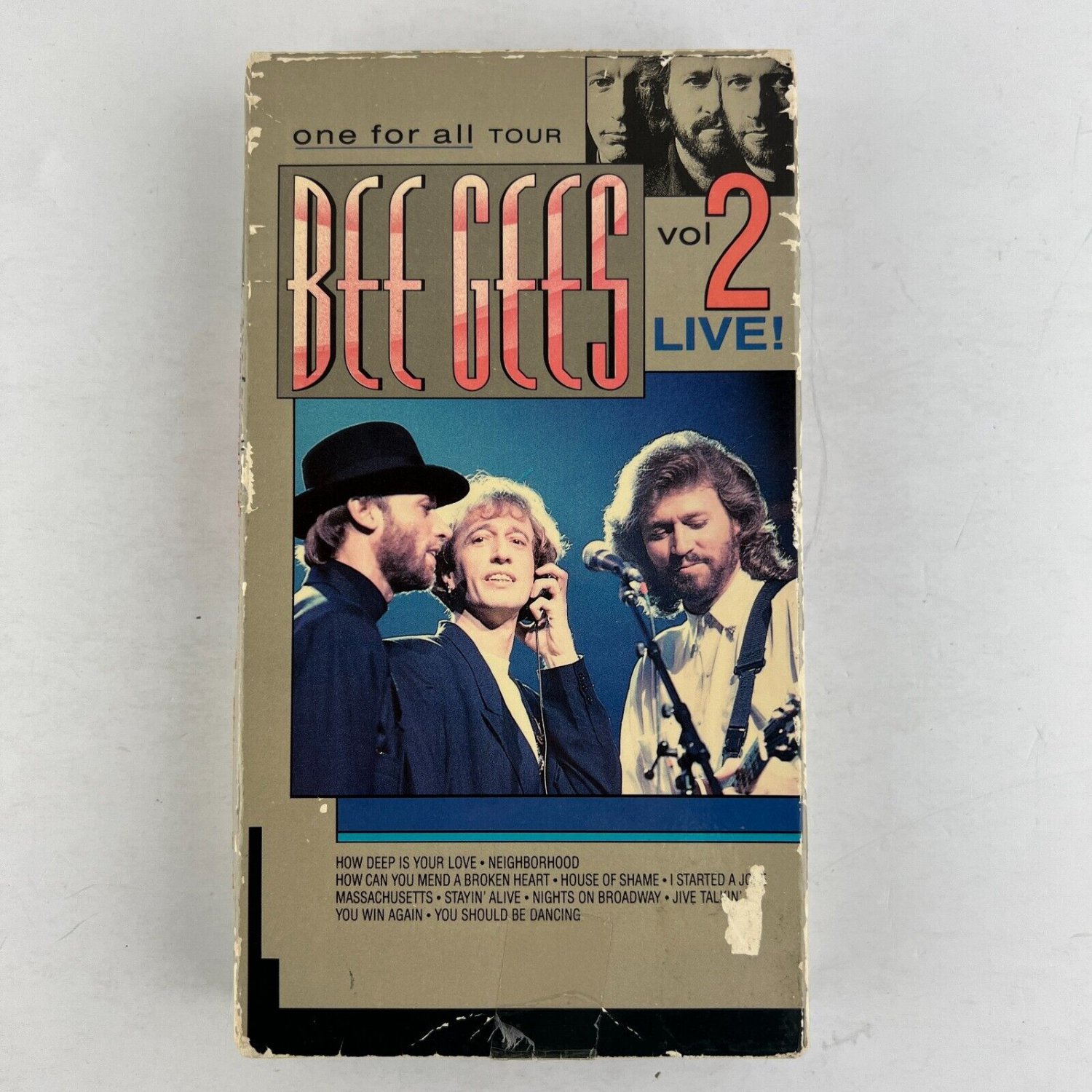 The Bee Gees: One For All Tour - Live Vol 2 VHS Video Tape