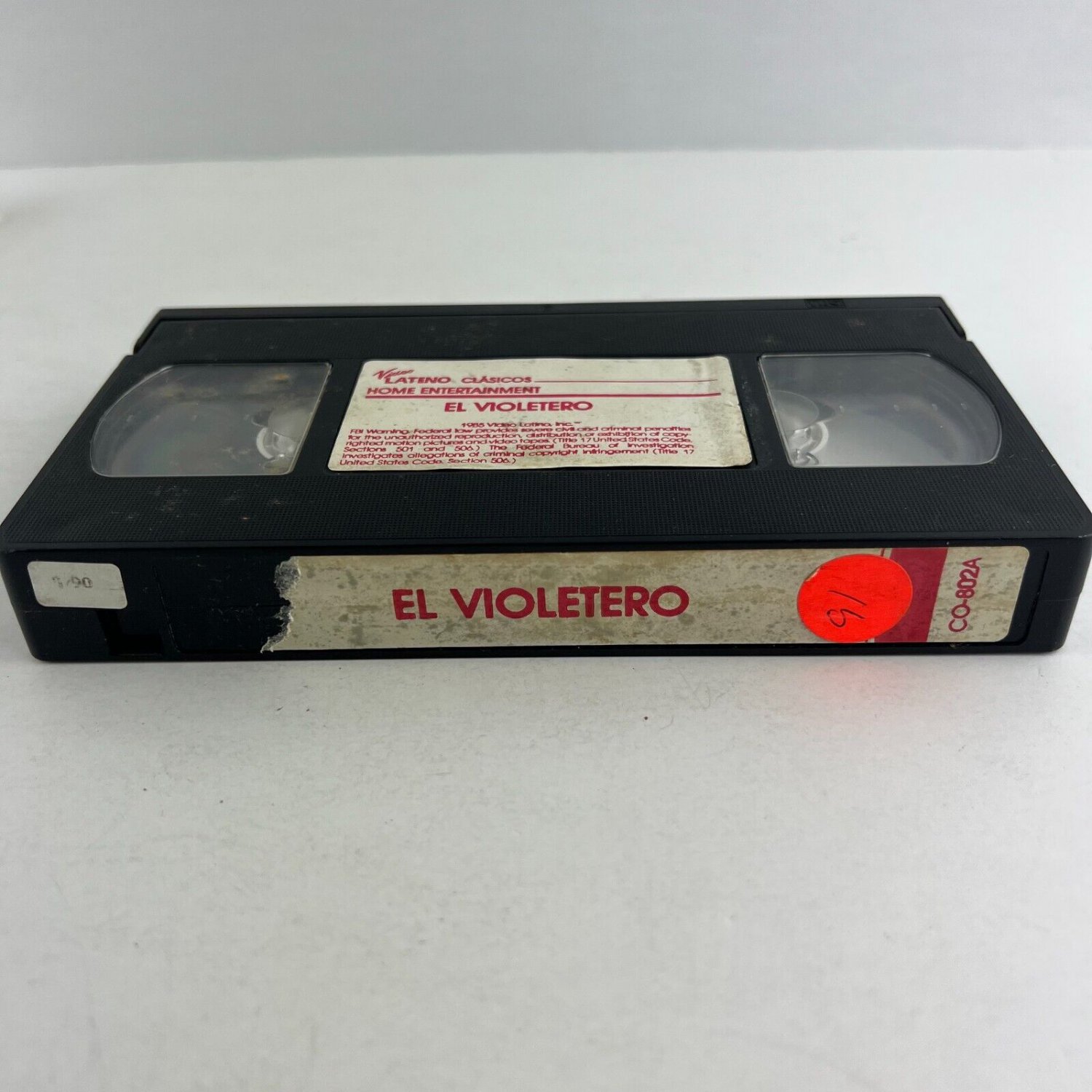 El Violetero VHS Video Tape Spanish Mexican Movie