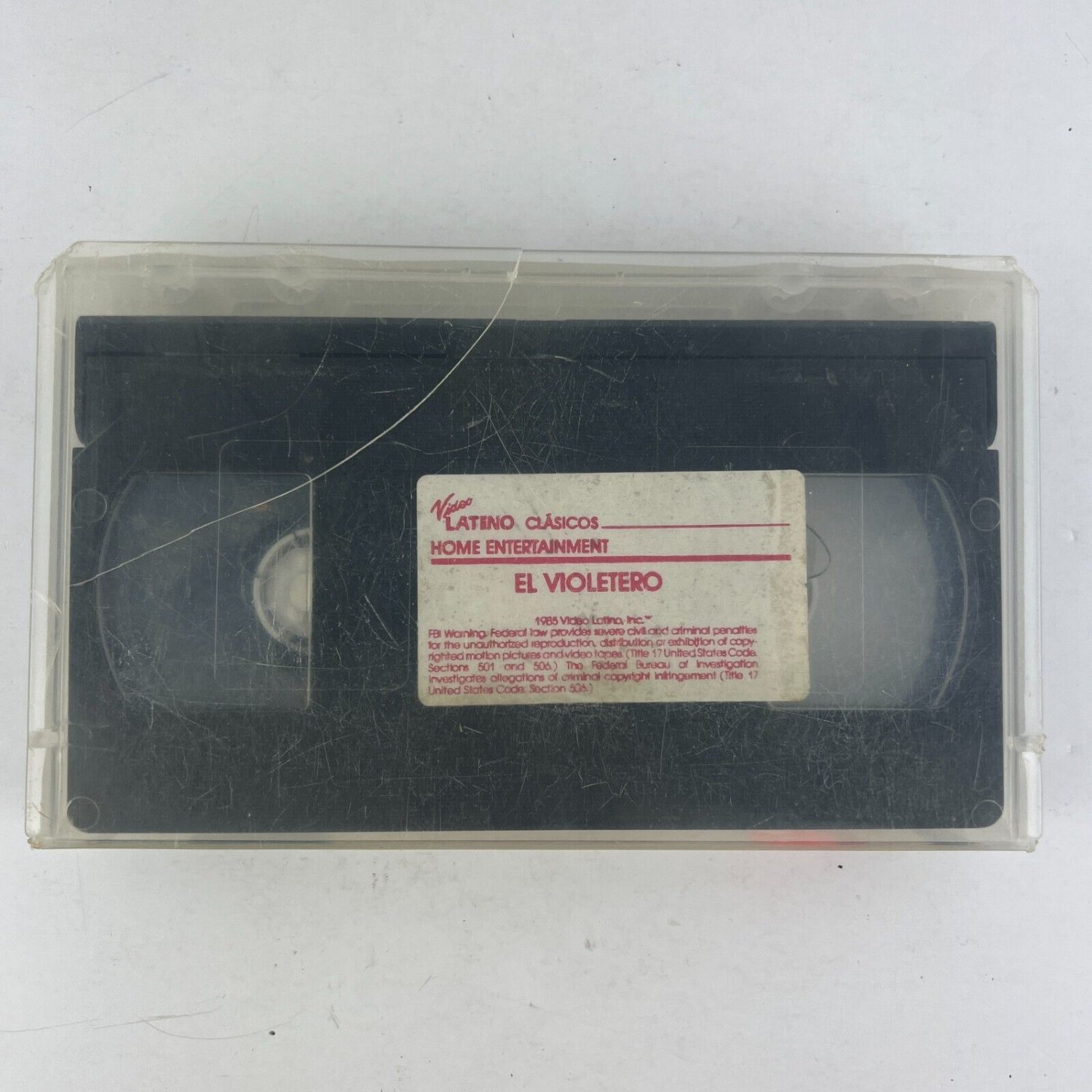 El Violetero VHS Video Tape Spanish Mexican Movie