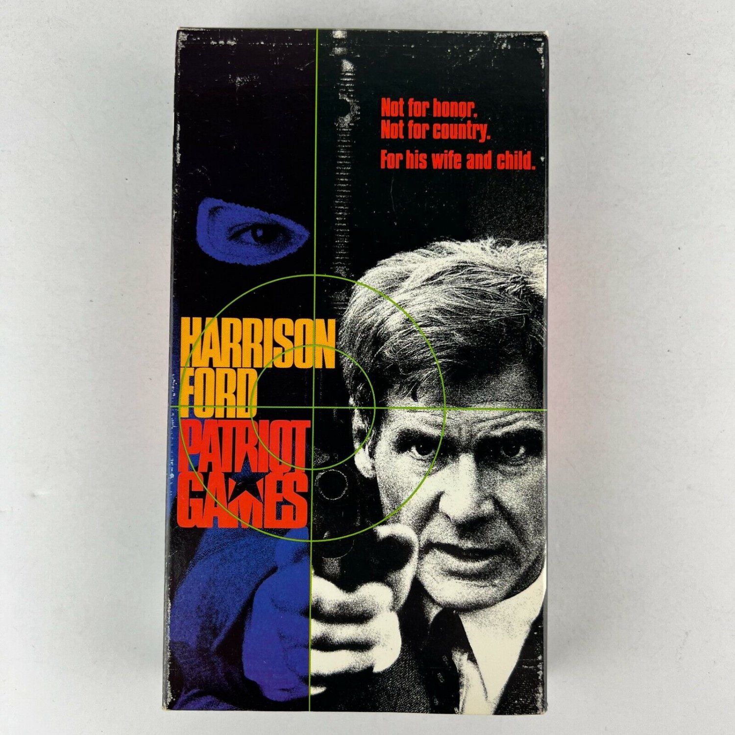 Patriot Games VHS Video Tape Harrison Ford, Sean Bean