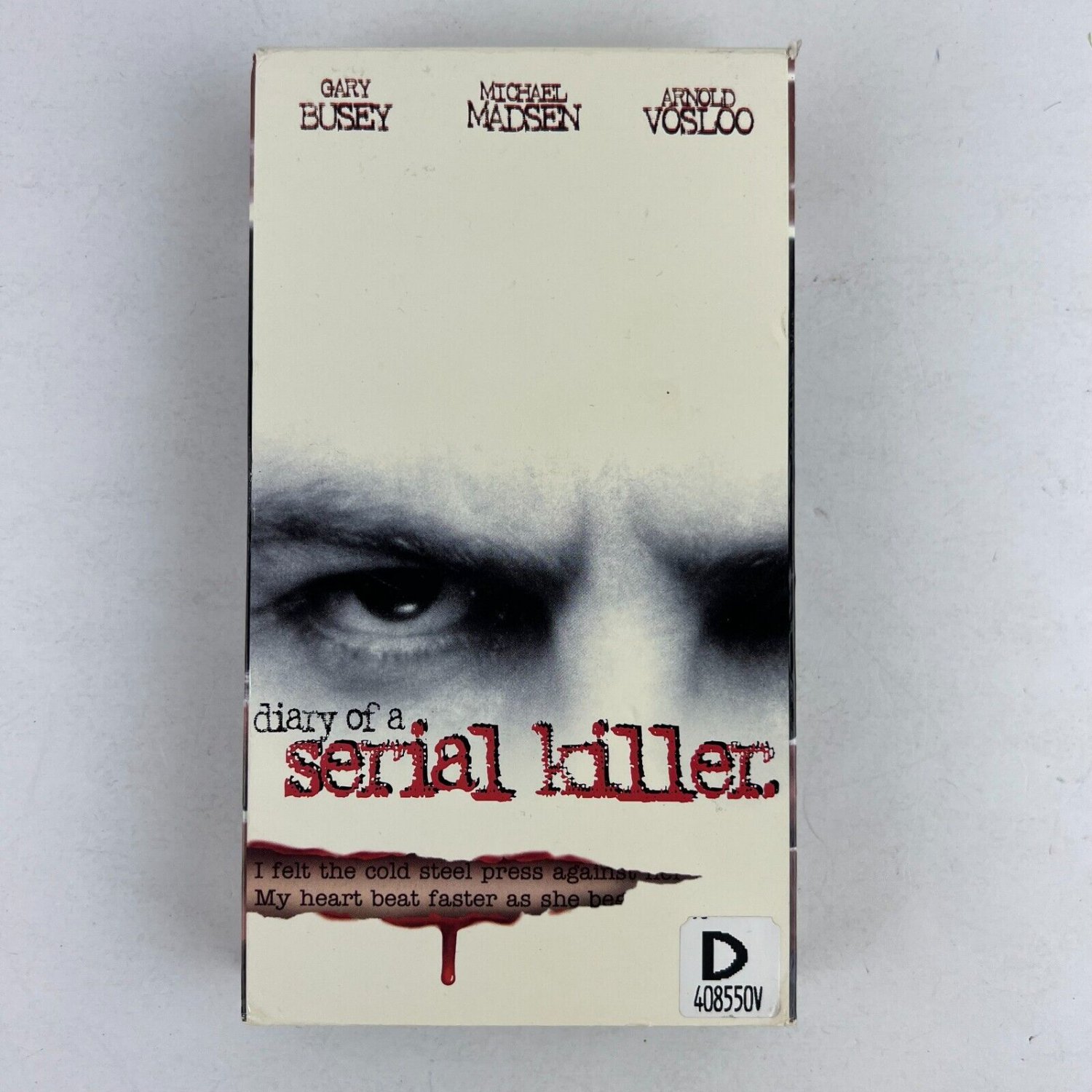 Diary of a Serial Killer VHS Video Tape