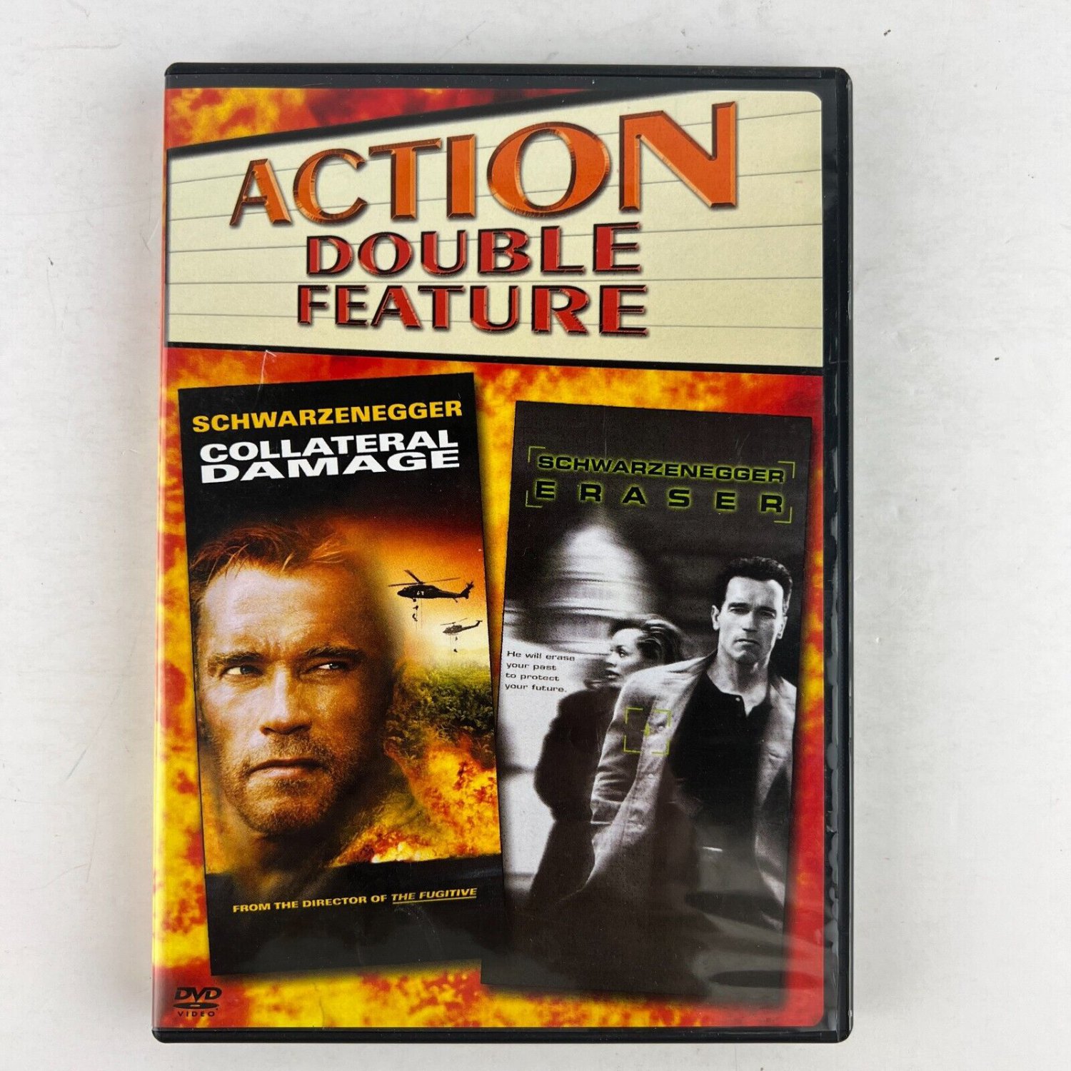 Schwarzenegger Collateral Damage / Eraser Action Double Feature DVD