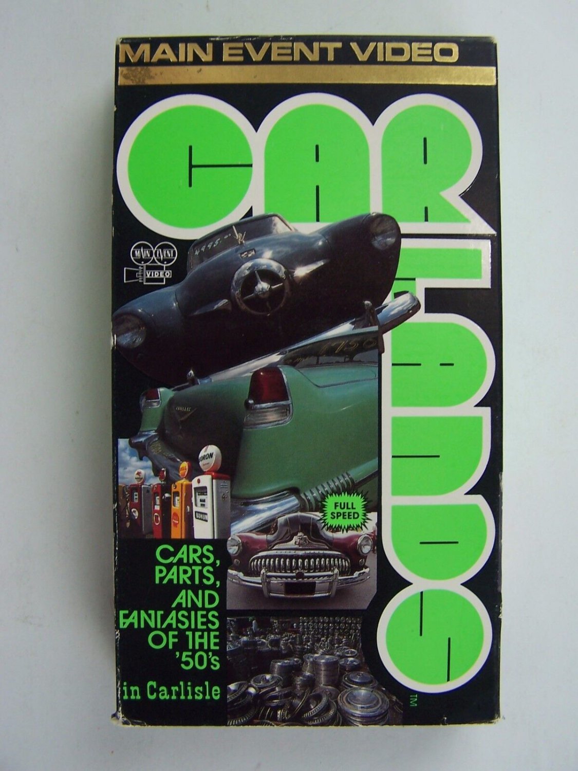 Car Lands VHS Video Tape Cars, Parts & Fantasies of The 50's