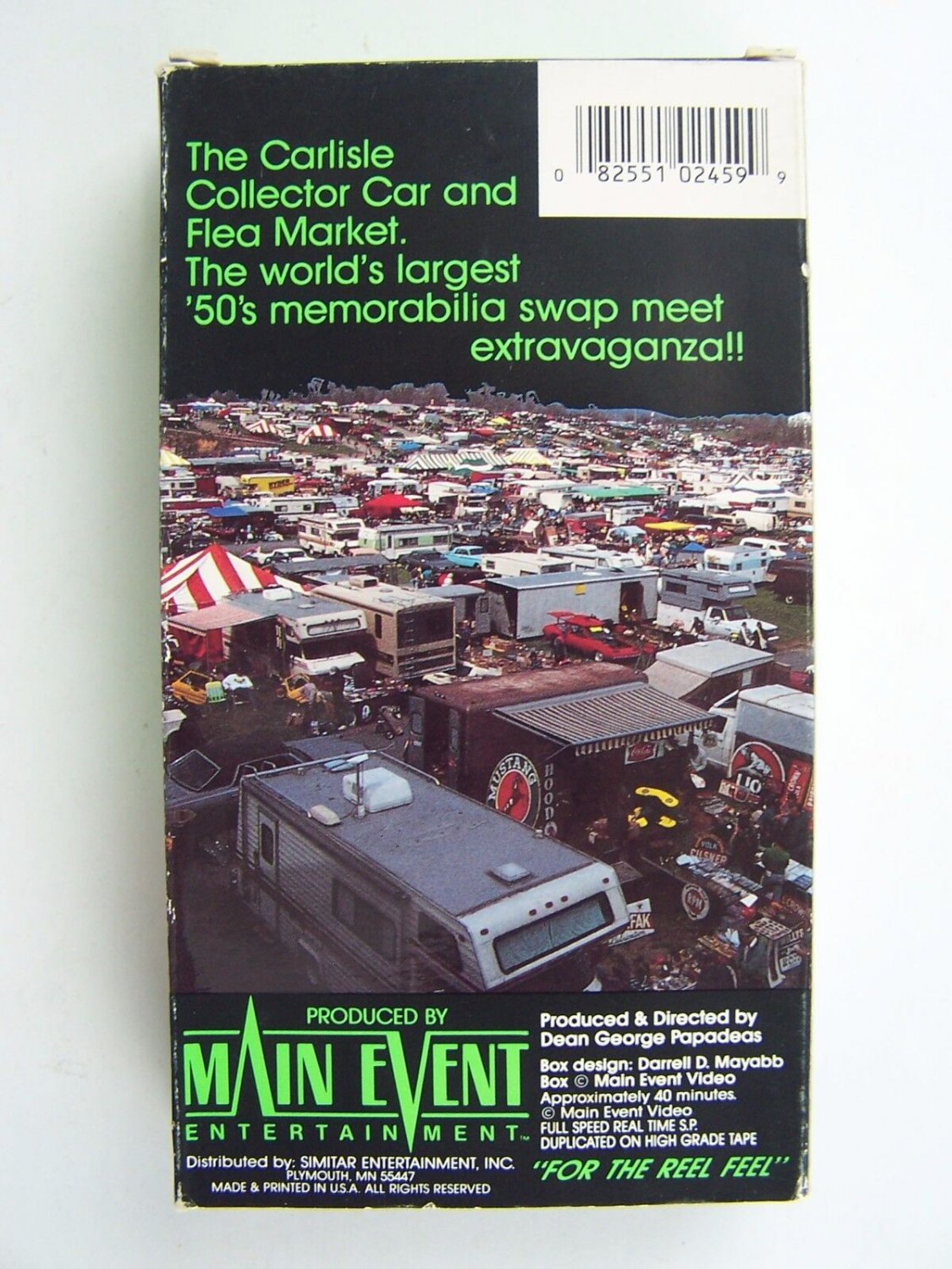 Car Lands VHS Video Tape Cars, Parts & Fantasies of The 50's