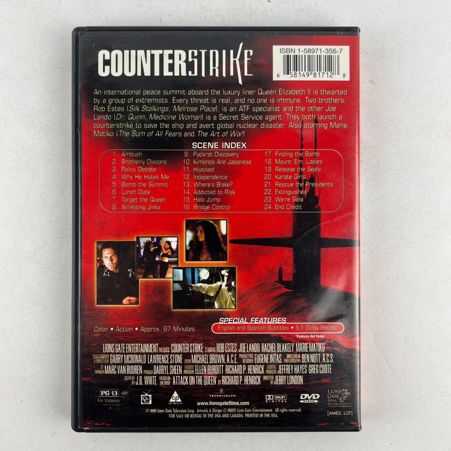 Counterstrike (Attack On The Queen) DVD