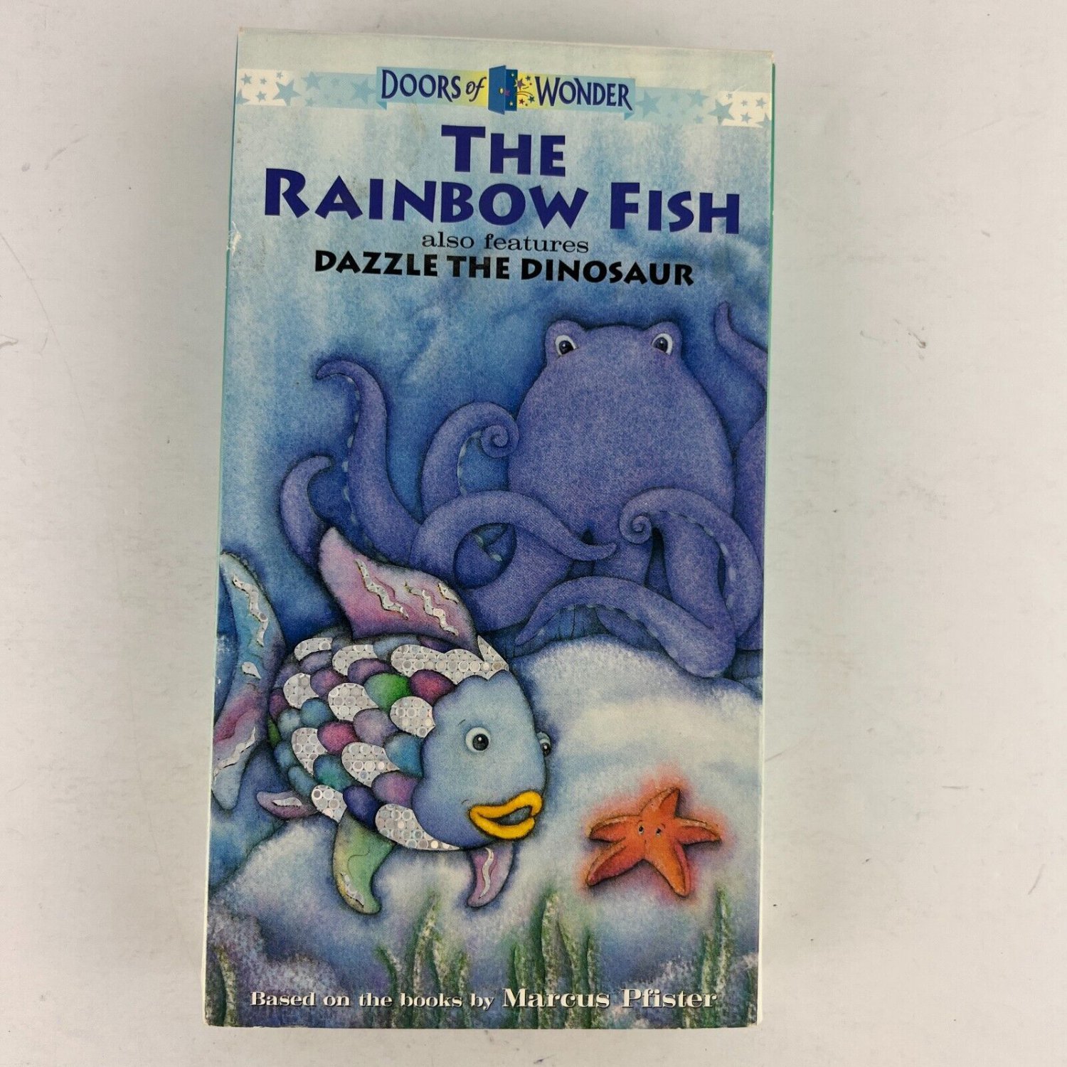 The Rainbow Fish and Dazzle the Dinosaur VHS Video Tape