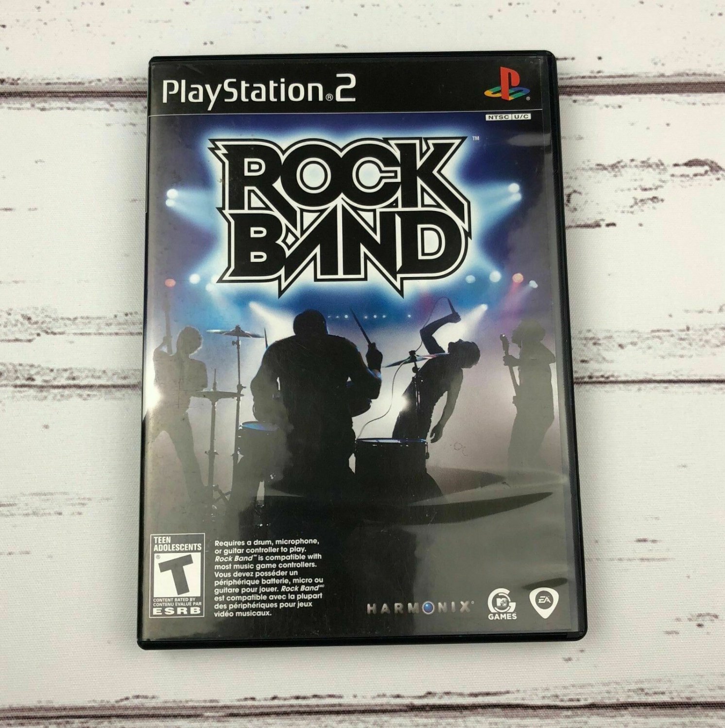 Rock Band 2007 Sony PlayStation 2 Video Game Tested And Works