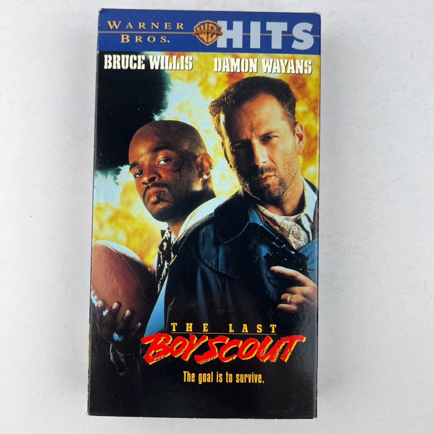 The Last Boyscout VHS Video Tape 1991 Bruce Willis Damon Wayans