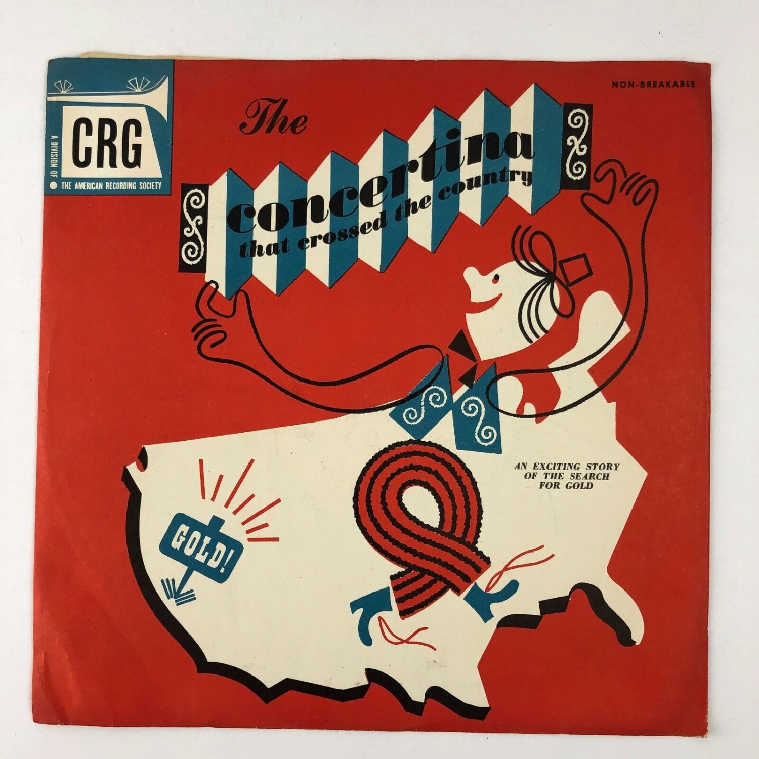 Norman Rose The Concertina That Crossed The Country 78RPM 10" Vinyl ...