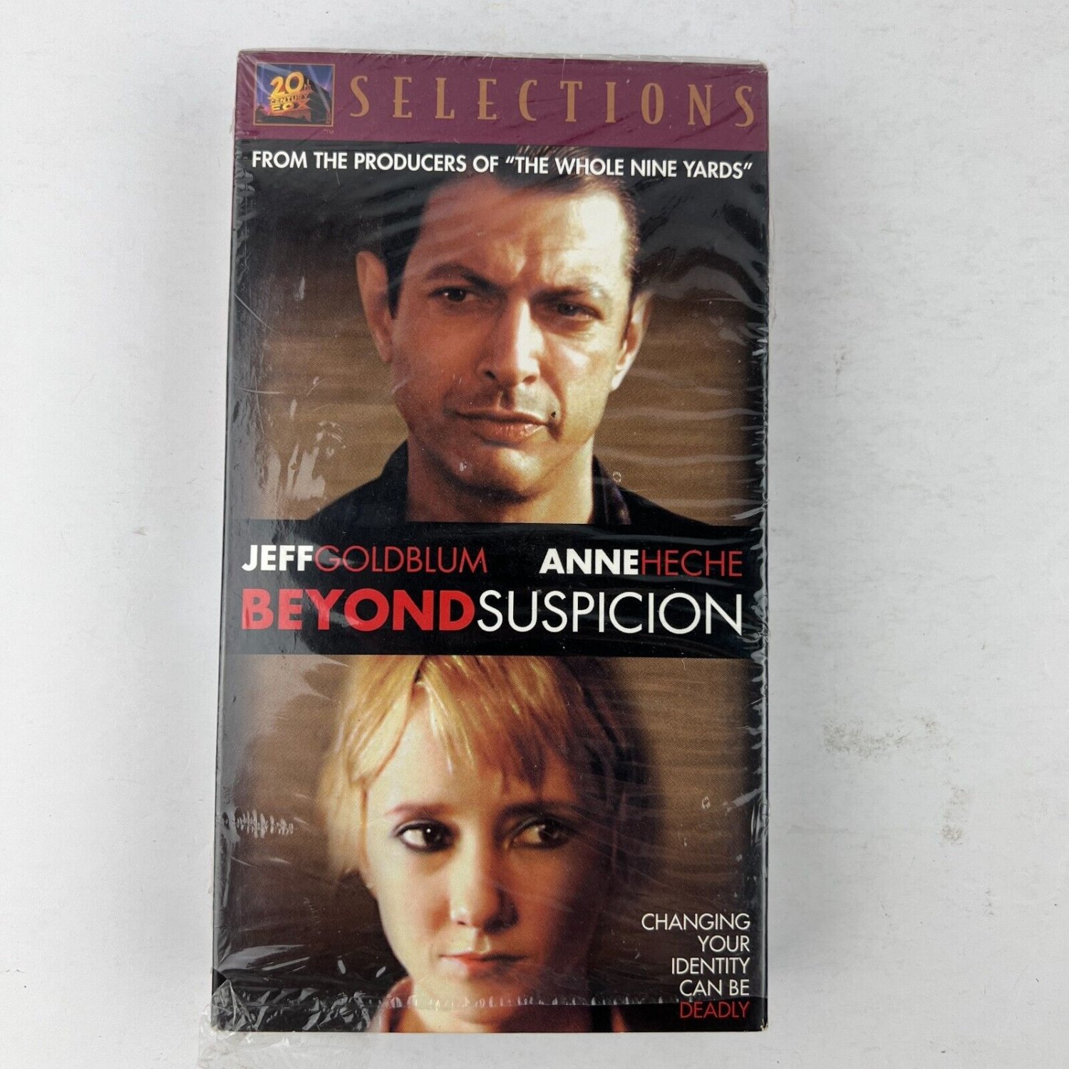 Beyond Suspicion VHS Video Tape Jeff Goldblum Anne Heche