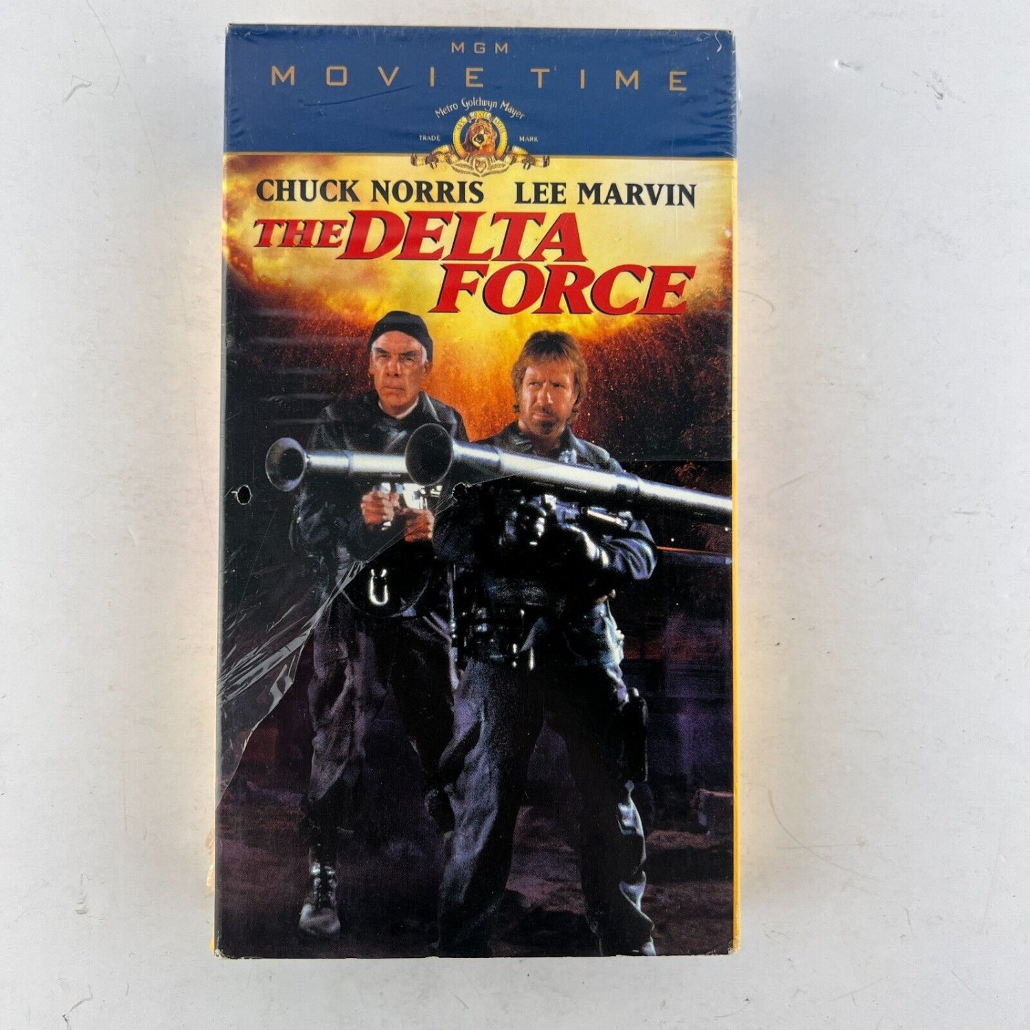 The Delta Force VHS Video Tape Chuck Norris, Lee Marvin