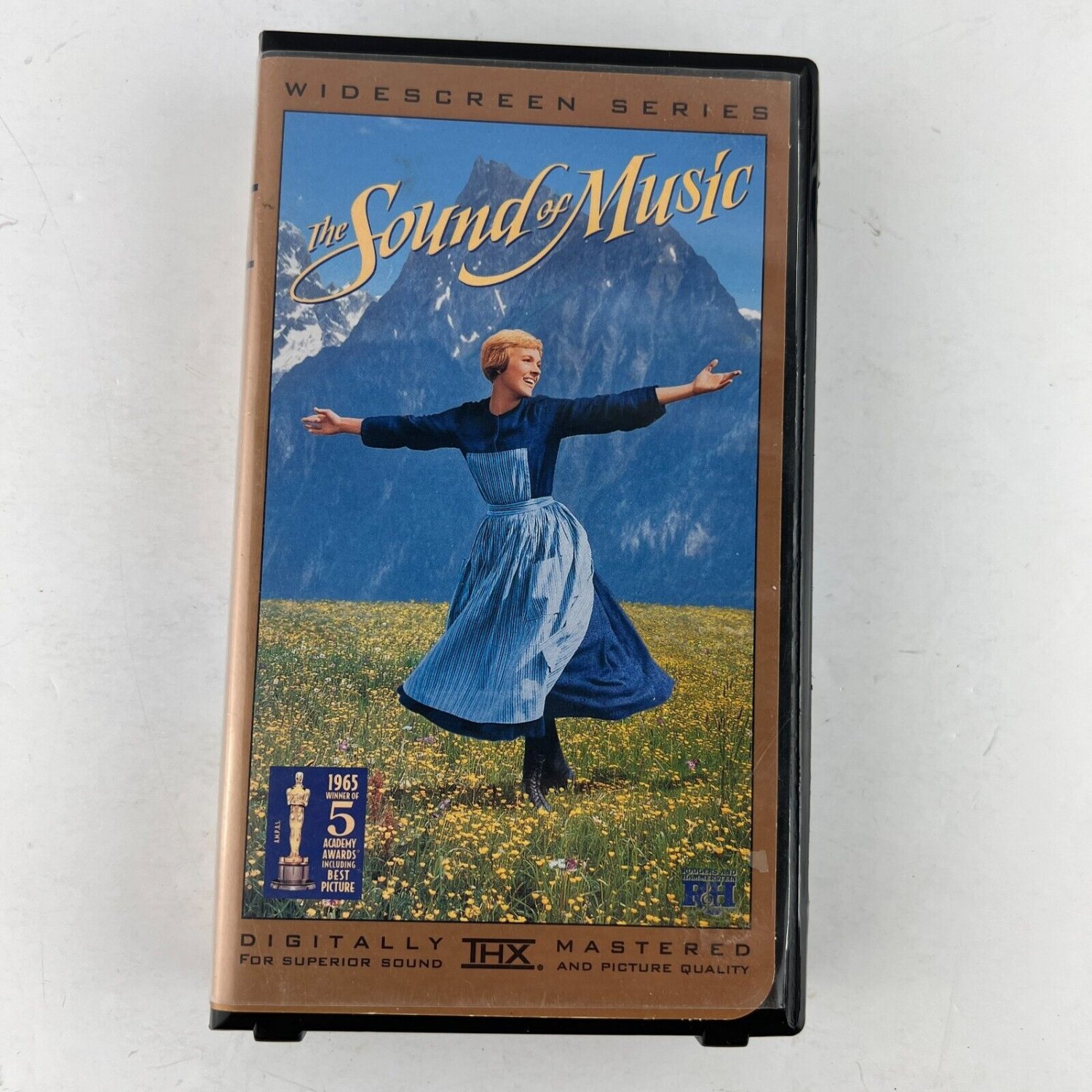 The Sound of Music VHS Video Tape Widescreen Series 1996 Clamshell Case
