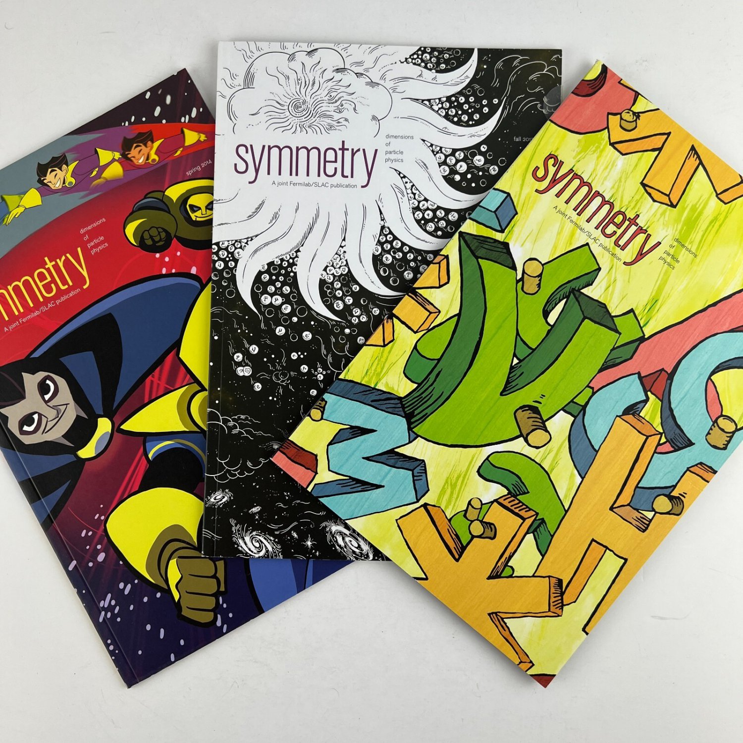 SYMMETRY Dimensions Of Particle Physics Magazine (You Pick Lot)