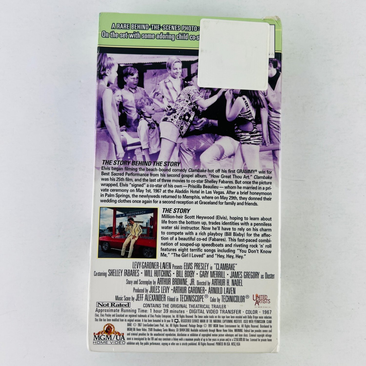 Elvis Presley - Clambake VHS Video New Factory Sealed