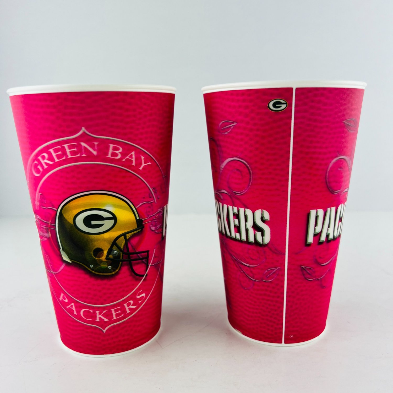 Green Bay Packers 3D Hologram Stadium Cups PINK Capitol Cups Hard ...