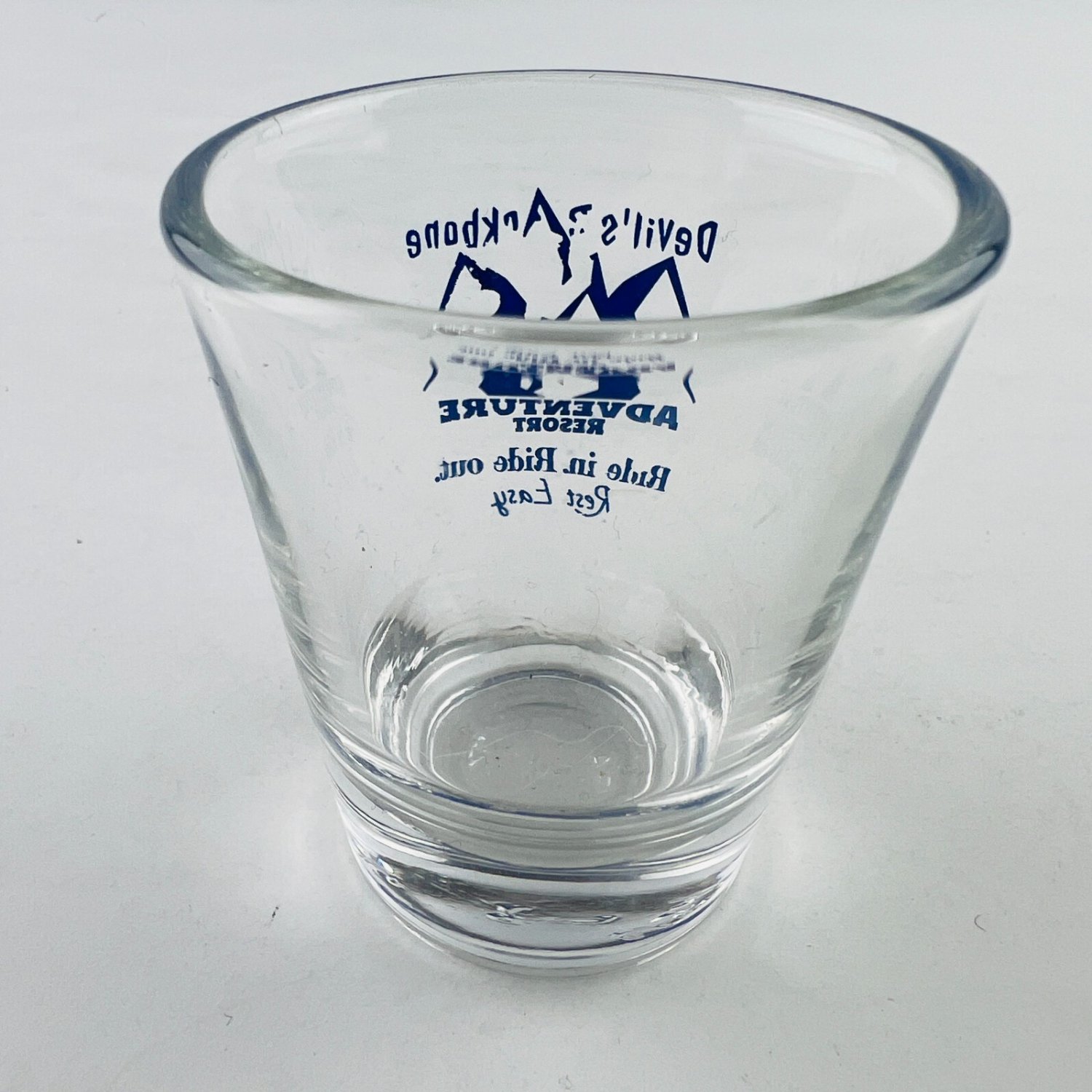 Devils Backbone Adventure Resort West Virginia WV Shot Glass