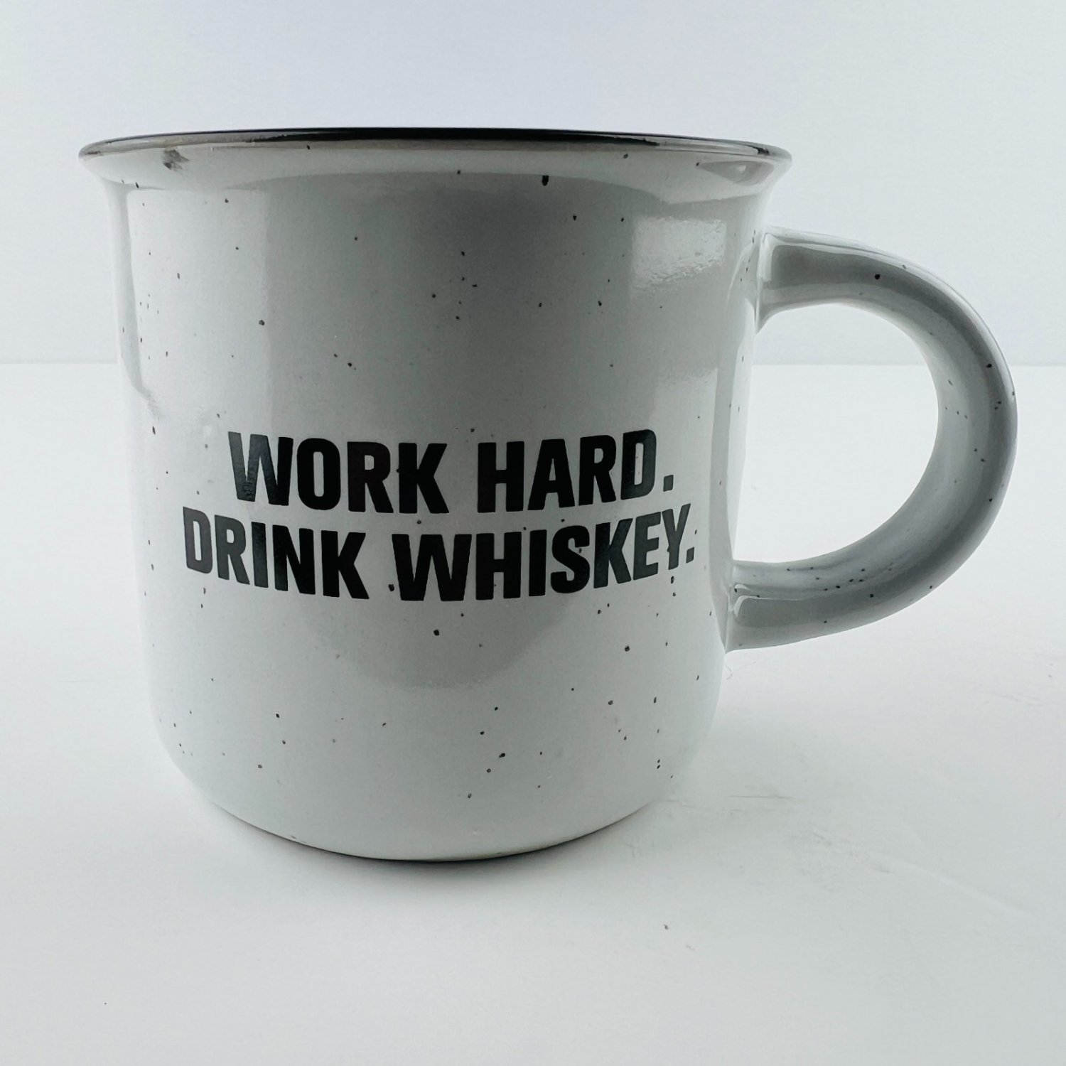 Knob Creek Bourbon Whiskey Ceramic Coffee Drinking Mug Work Hard, Drink ...