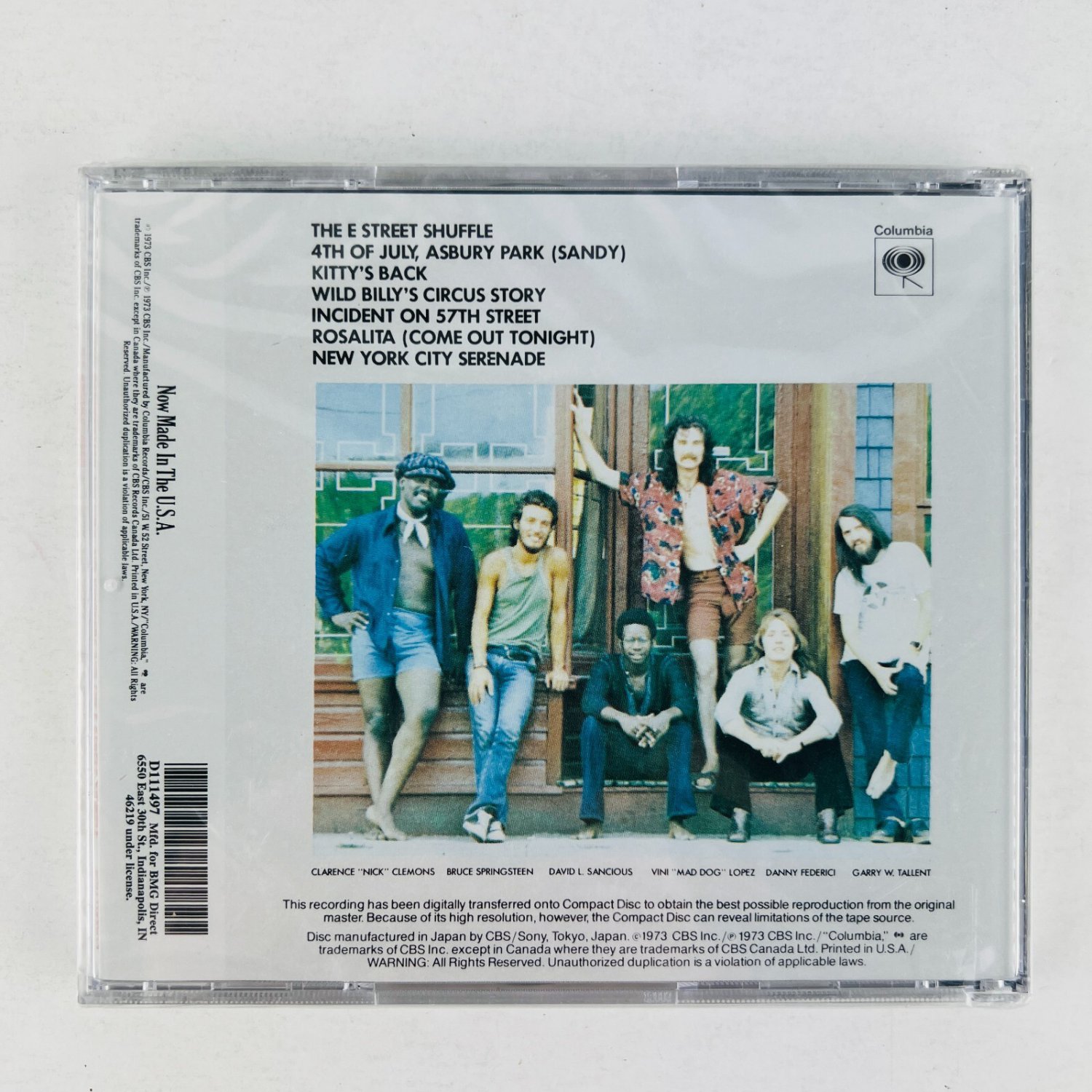 Bruce Springsteen - The Wild The Innocent And The E Street Shuffle CD ...