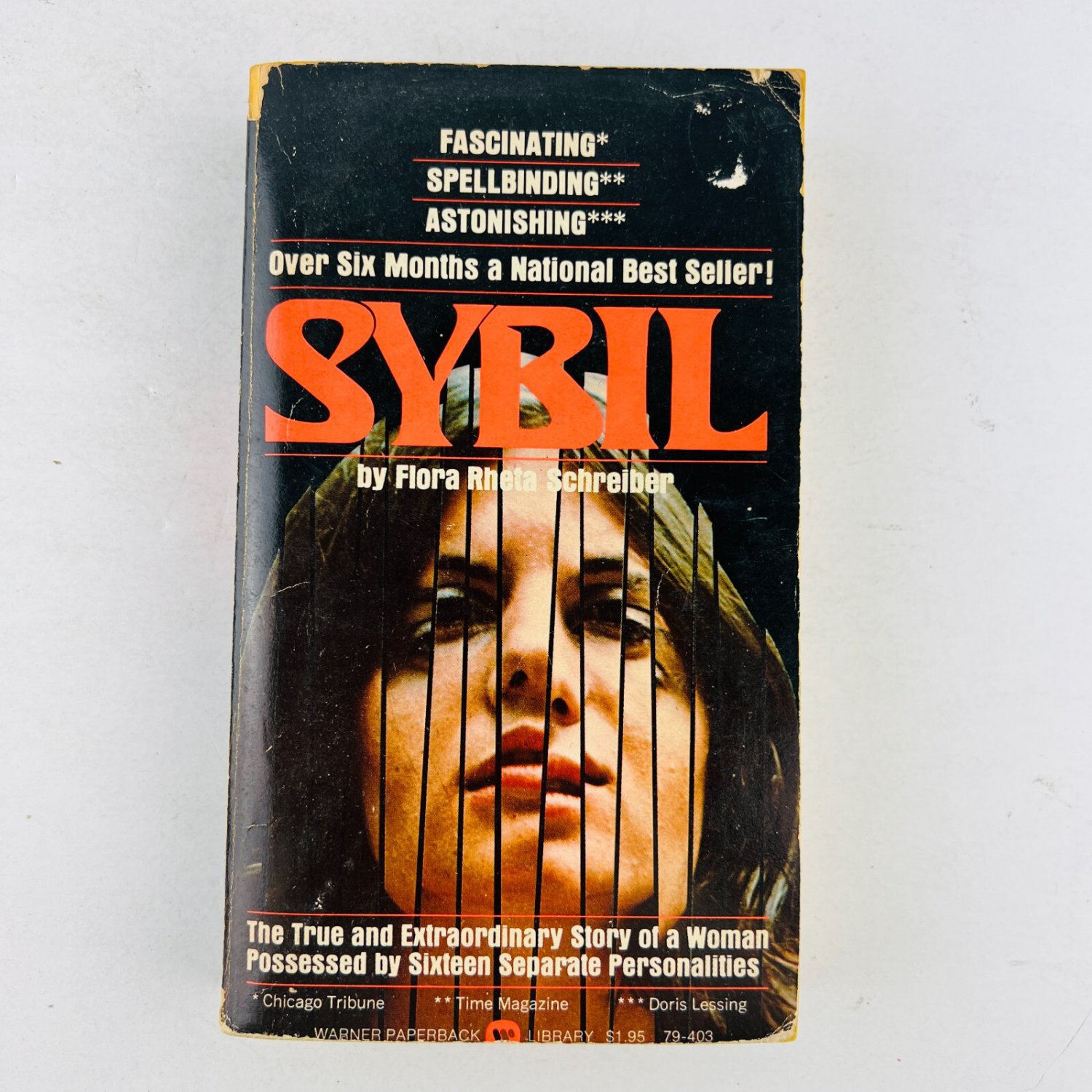 Sybil by Flora Rheta Schreiber Mass Market Paperback Book Vintage Classic