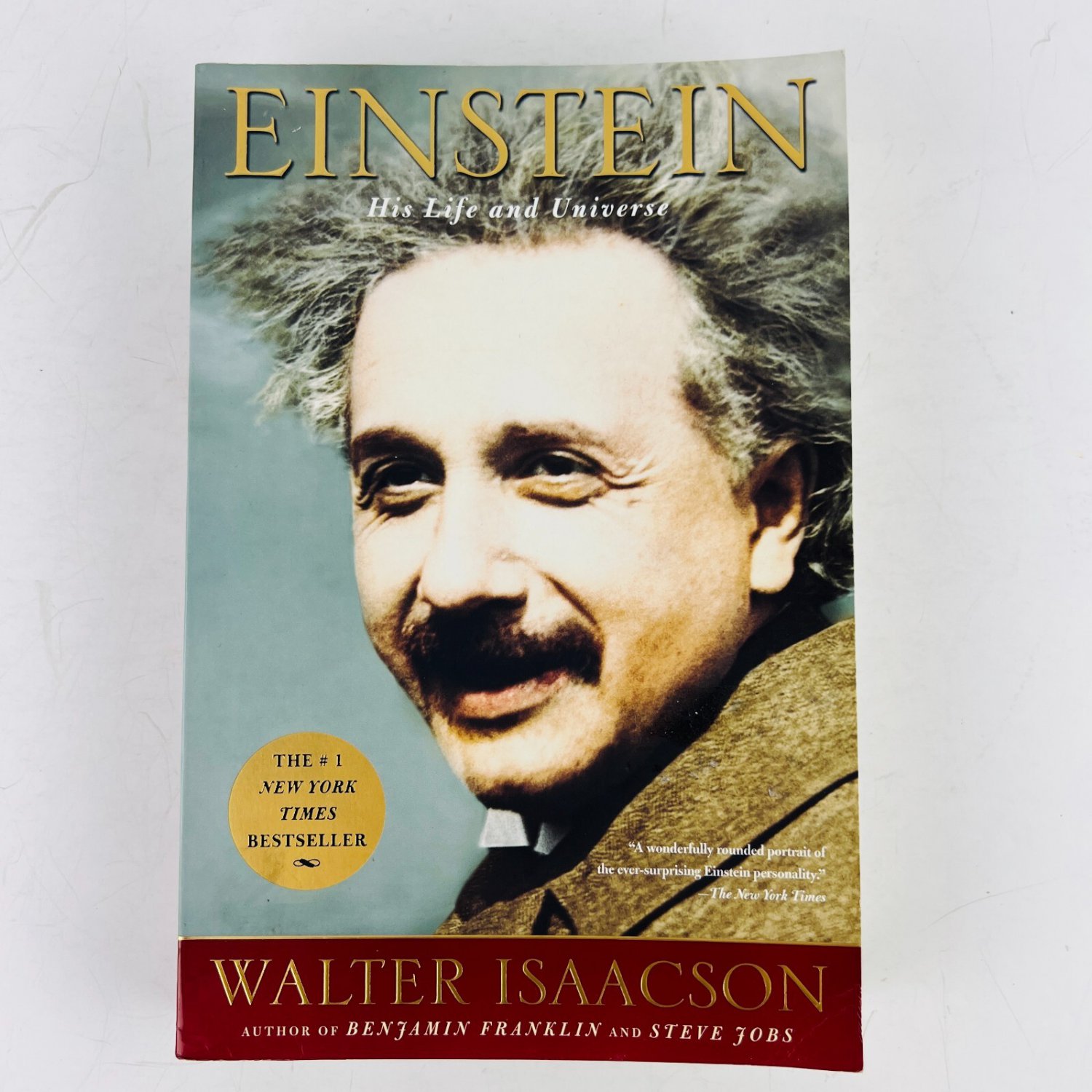 Walter Isaacson - Einstein: His Life and Universe Paperback Book