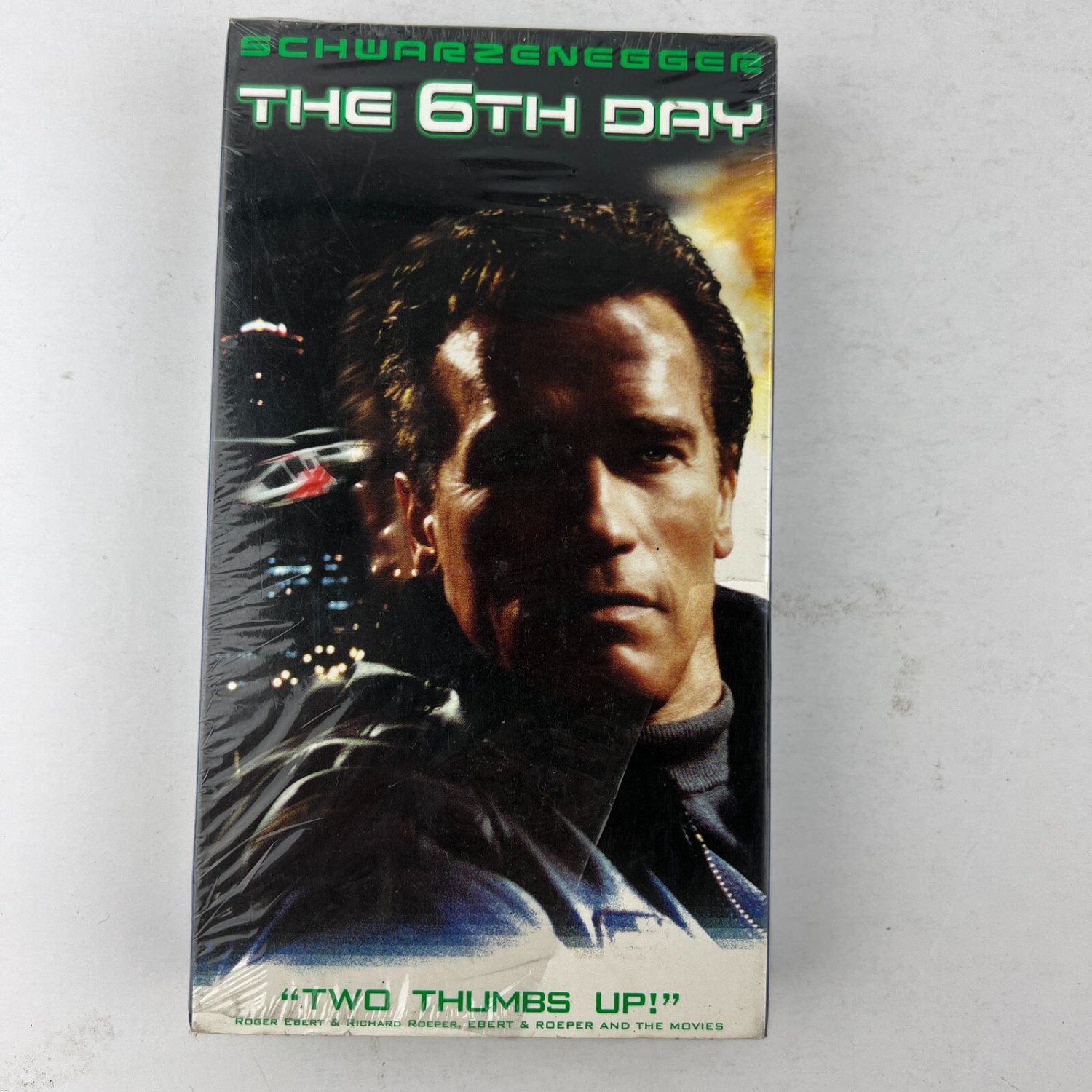 The 6th Day VHS Video Tape Arnold Schwarzenegger Sci-Fi