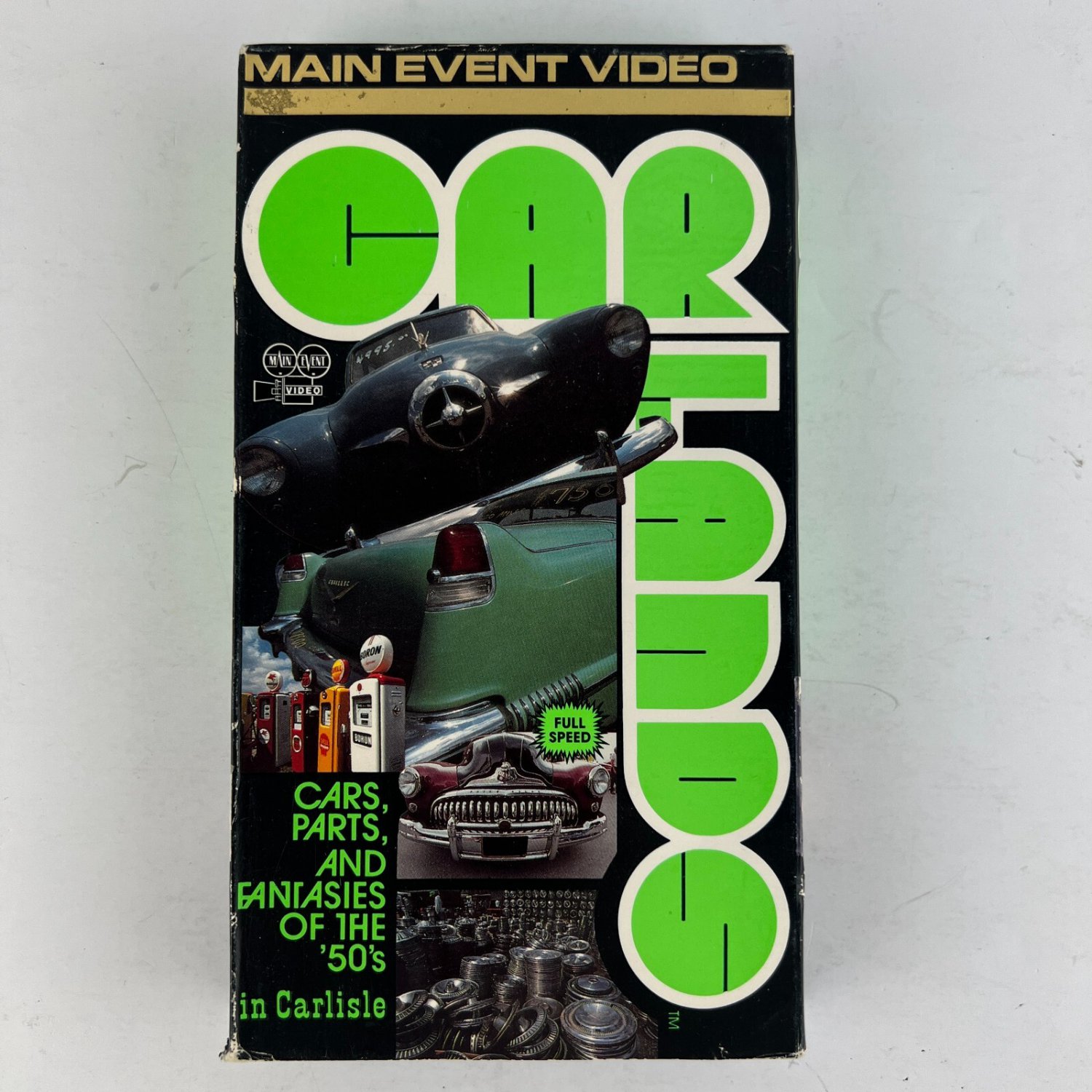 Car Lands VHS Video Tape Cars, Parts & Fantasies of The 50's