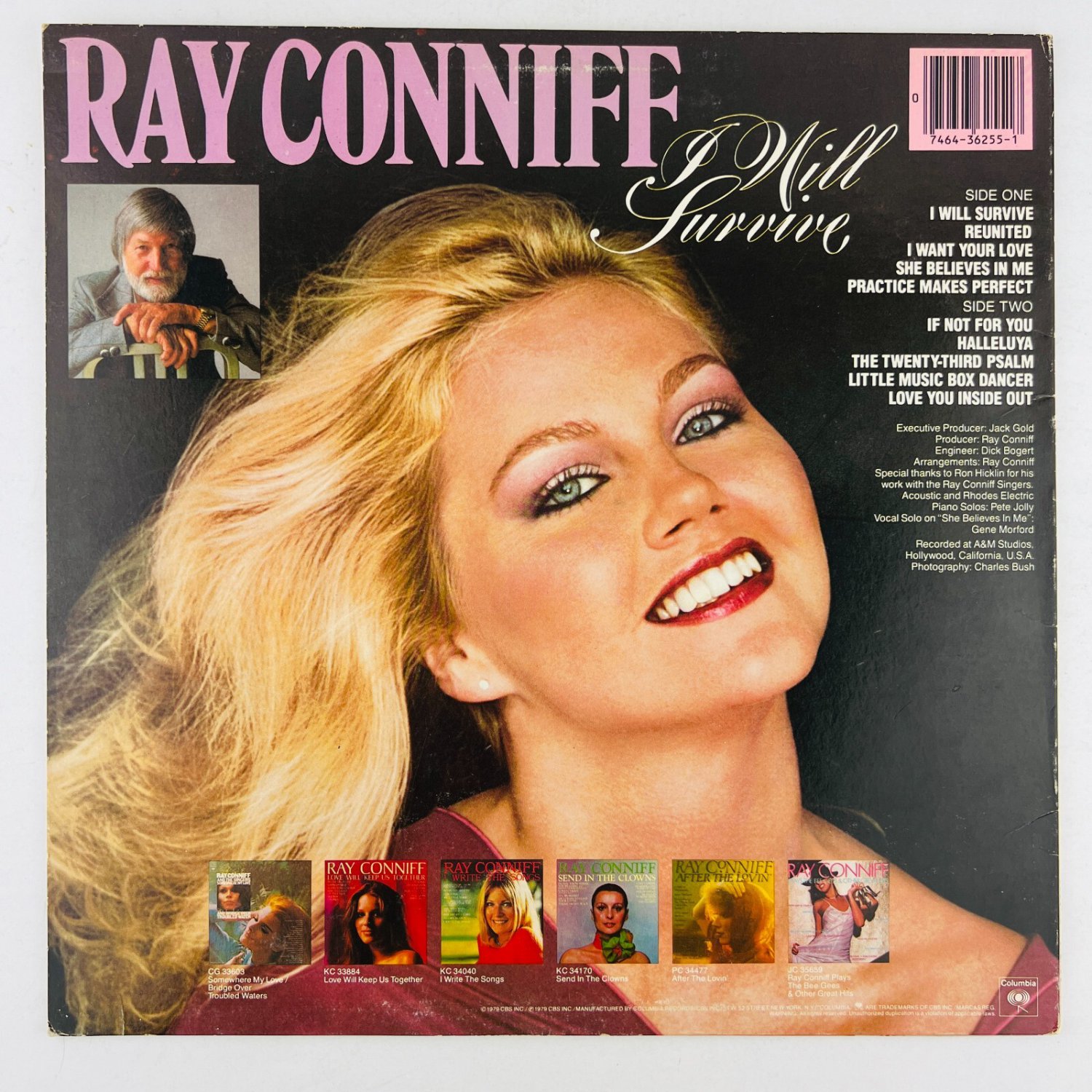 Ray Conniff – I Will Survive Vinyl LP Record Album PC 36255