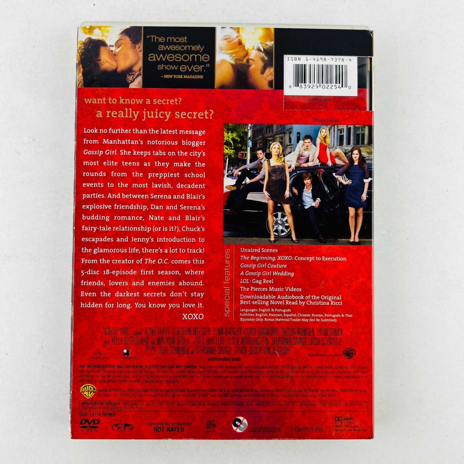 Gossip Girl The Complete Seasons 1 Thru 3 DVD Box Set