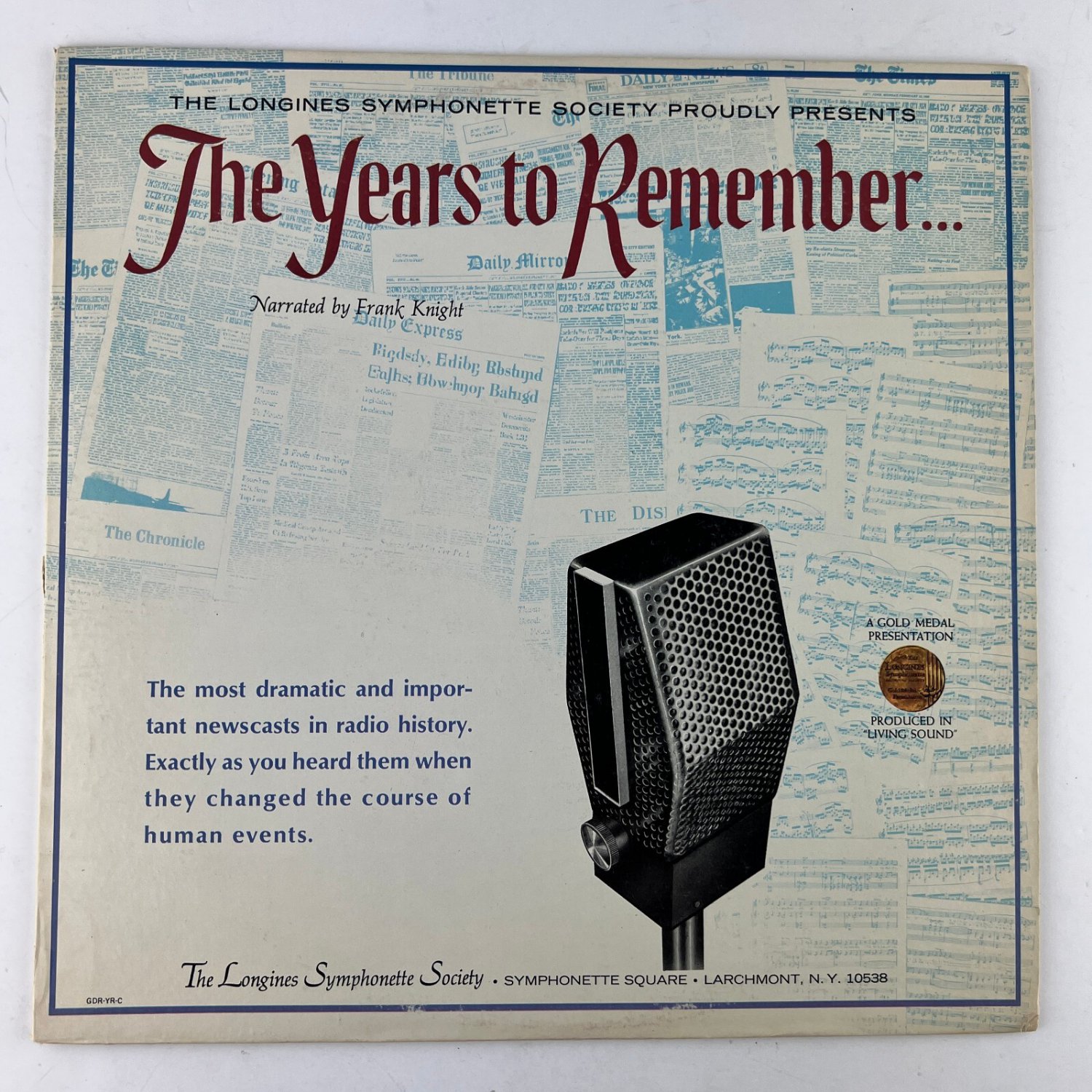 Frank Knight – The Years To Remember... Vinyl LP Record Album SY-5185